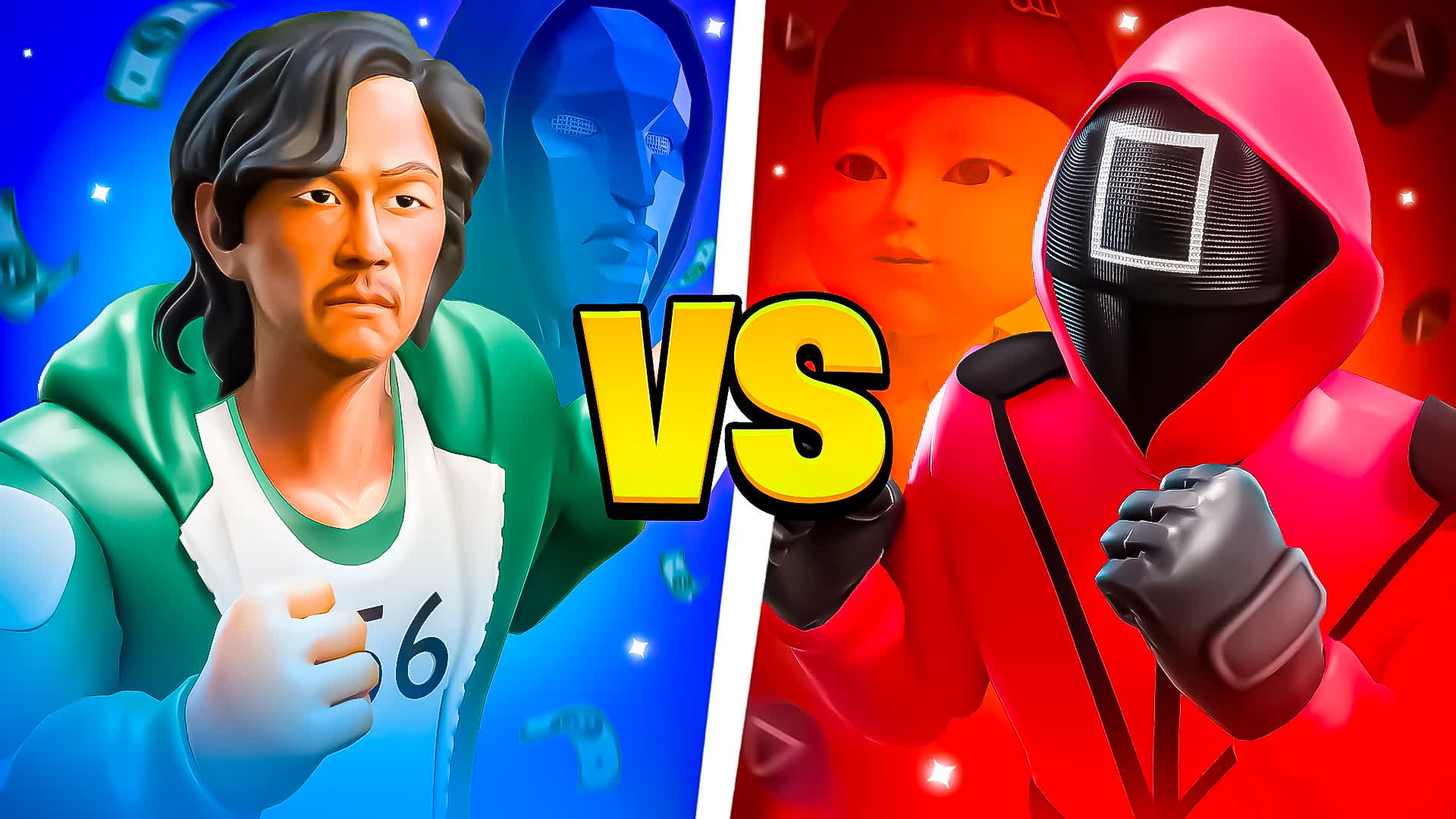 SQUID 🔴RED VS BLUE🔵 0995-8356-6556 by shurky.srk - Fortnite Creative Map Code - Fortnite.GG