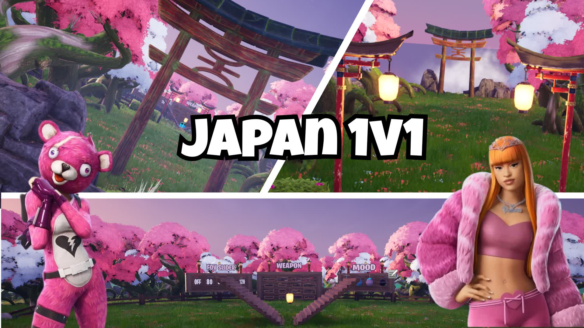 🌸BEST JAPAN HARD 1V1 🎯 5493-6784-8599 by pipou-pipou - Fortnite ...