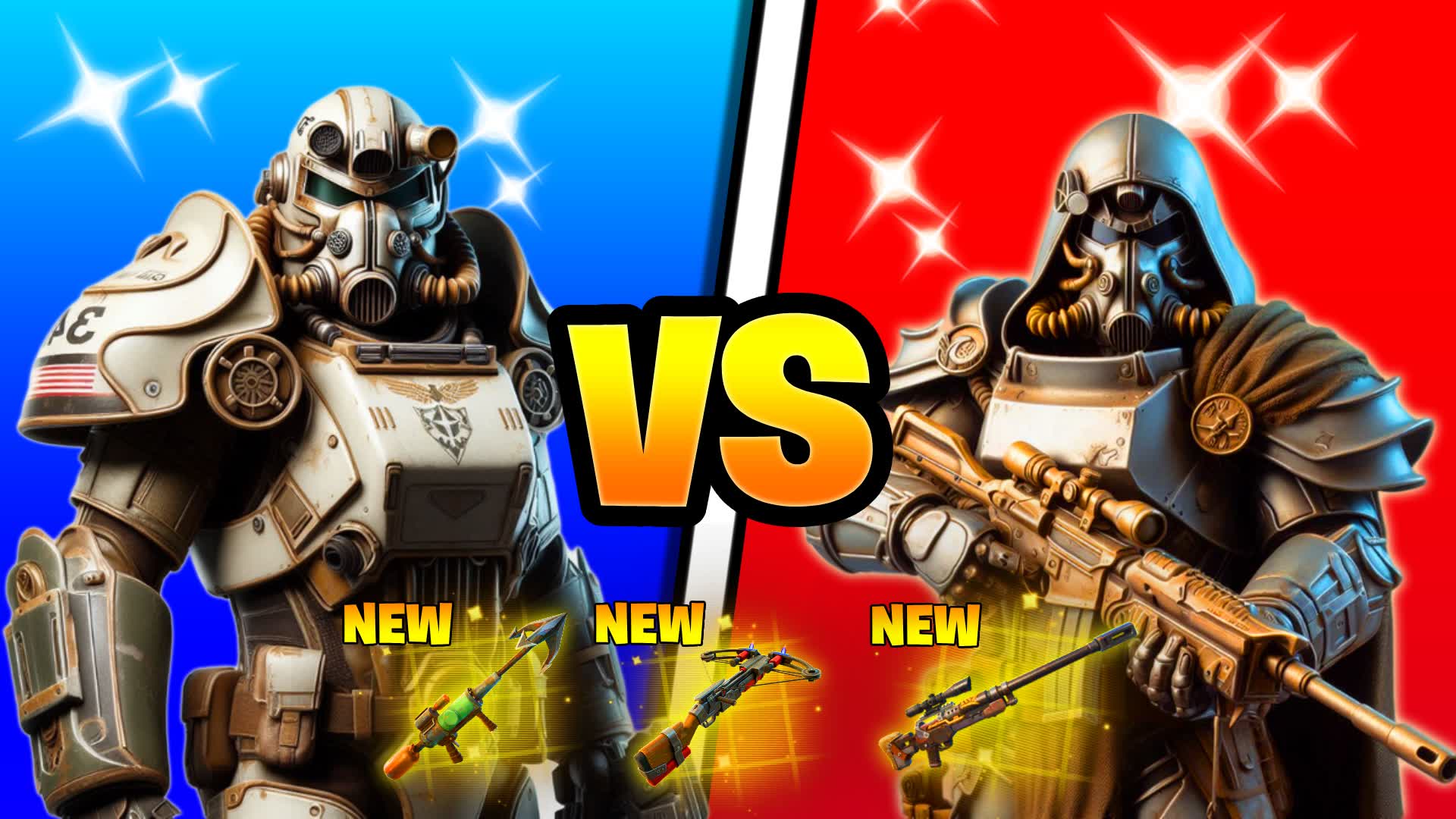 🚀Fallout Steel vs Enclave🔴🔵 7395-2247-0902 by yggdrasil - Fortnite ...