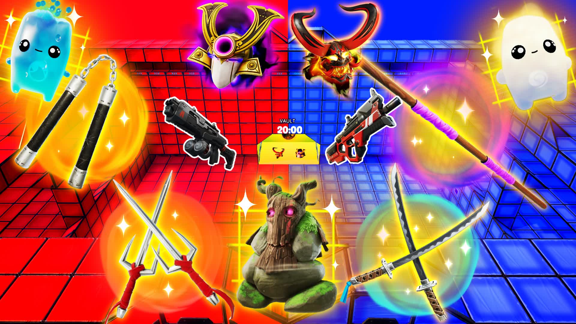 DEMON RED VS BLUE 🔴🔵 9674-1641-4445 by guvidejeez - Fortnite Creative ...