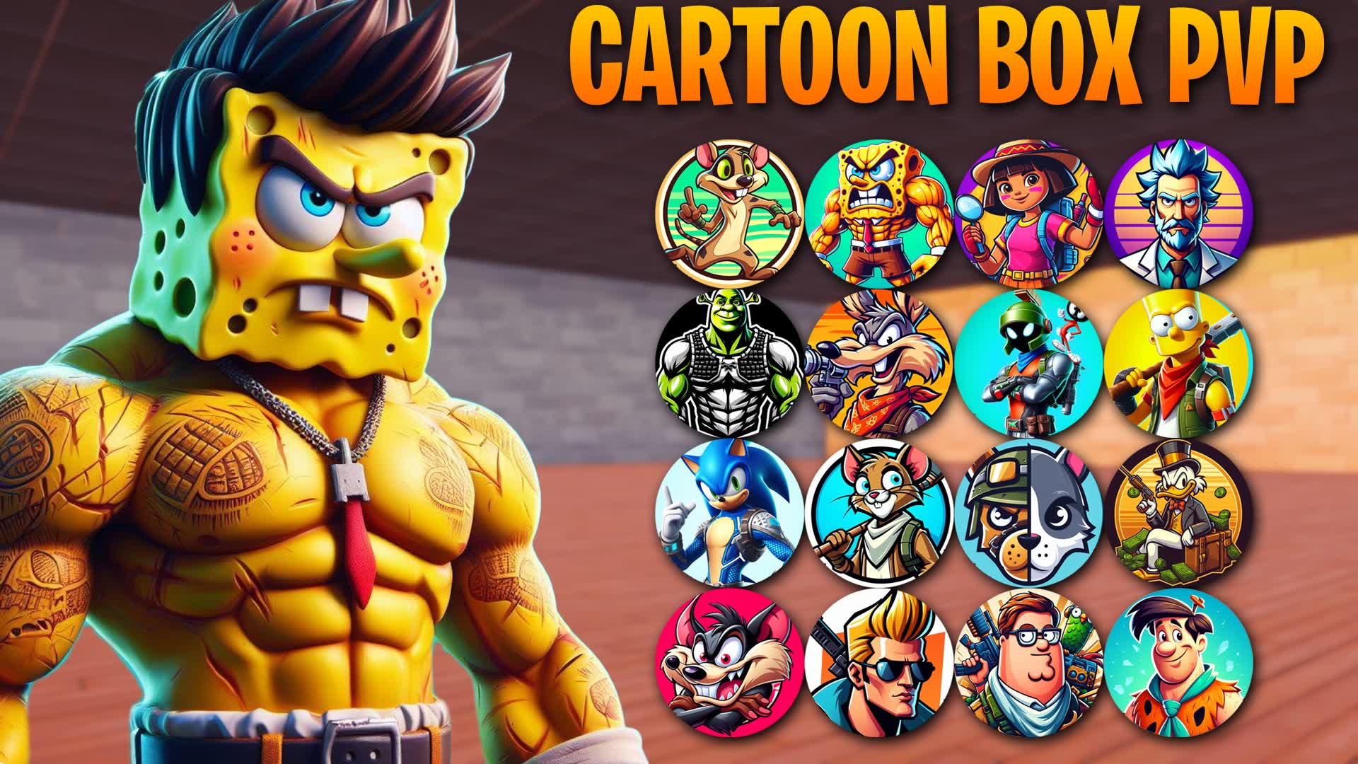 📺 NEW Cartoon box PVP 📦 0467-8548-5768 by yjuefn - Fortnite Creative ...