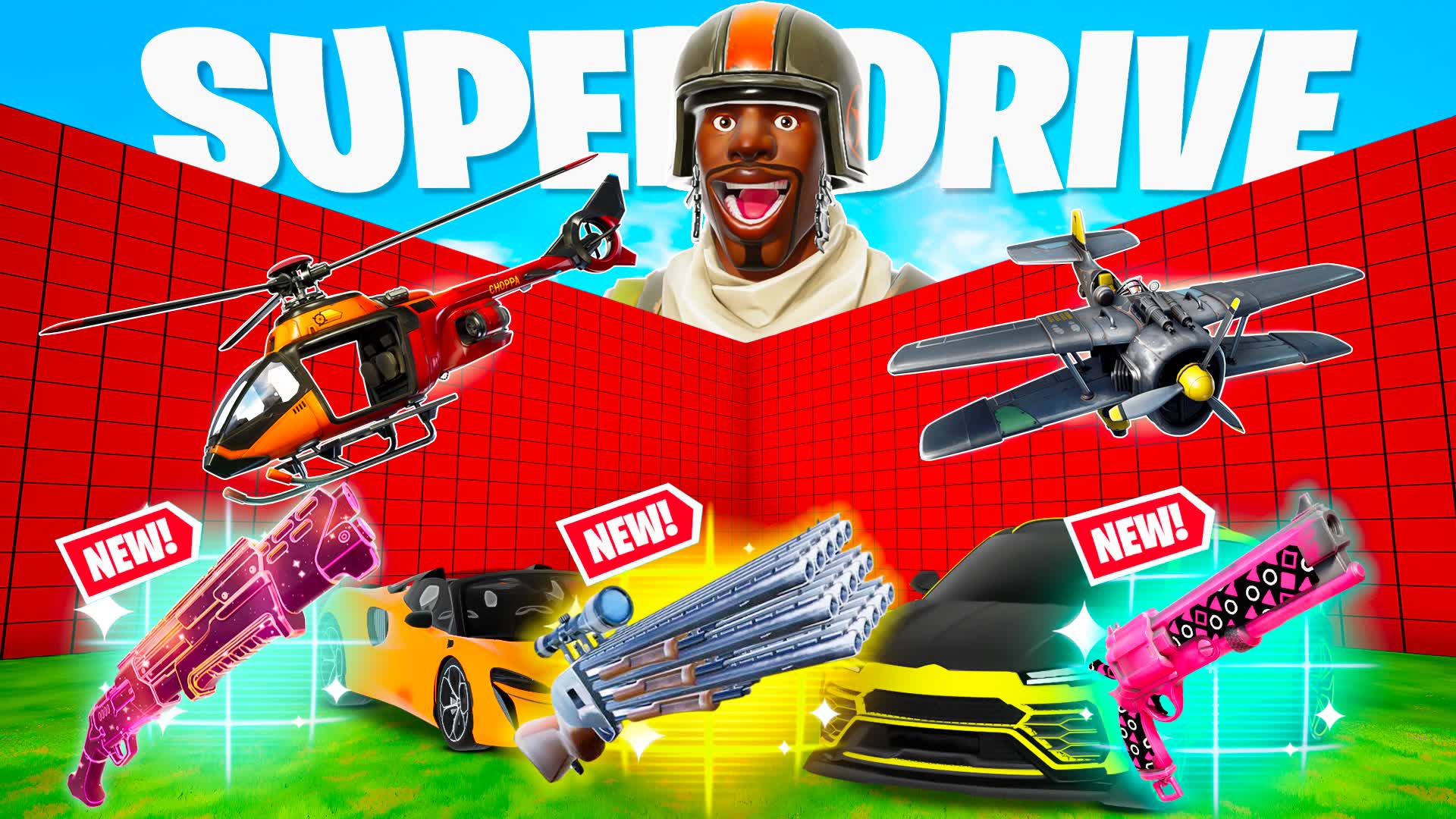 SUPER DRIVE 1V1 - ALL GUNS & VEHICLES 6122-0035-1013 by dacci-lab ...
