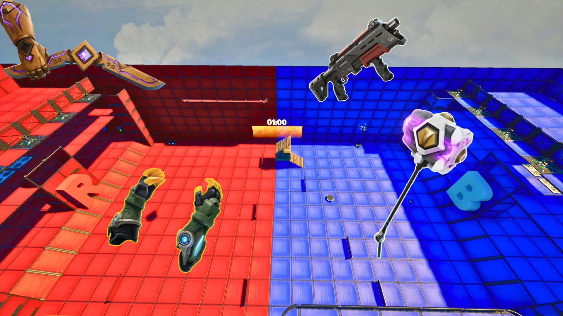 New💯RED VS BLUE Fun 🥶😱 6595-8015-3812 by w2magent - Fortnite Creative ...