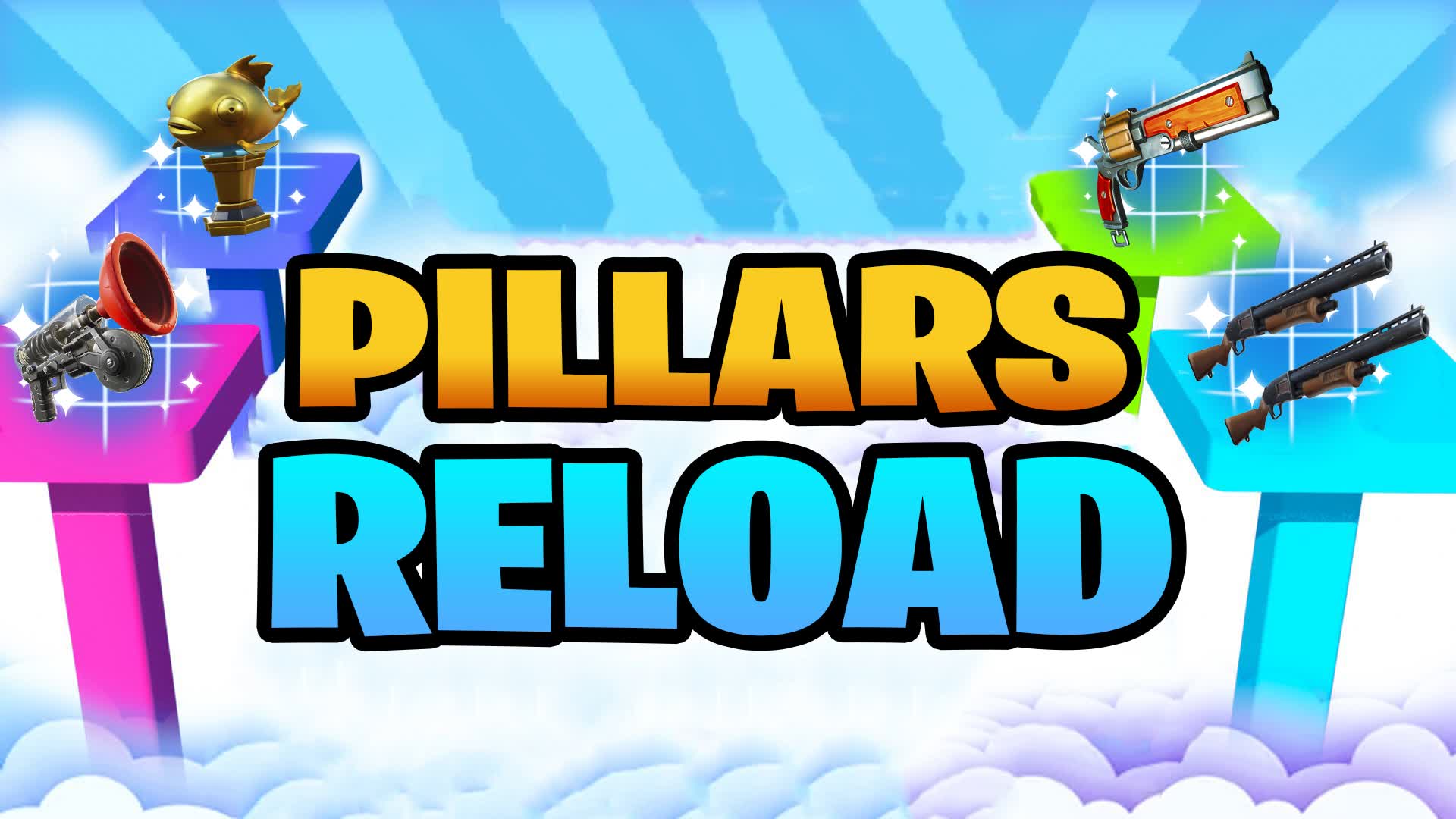 RELOAD SEASON 3 PILLARS 6608-9362-4558 by wizard101 - Fortnite Creative Map Code - Fortnite.GG