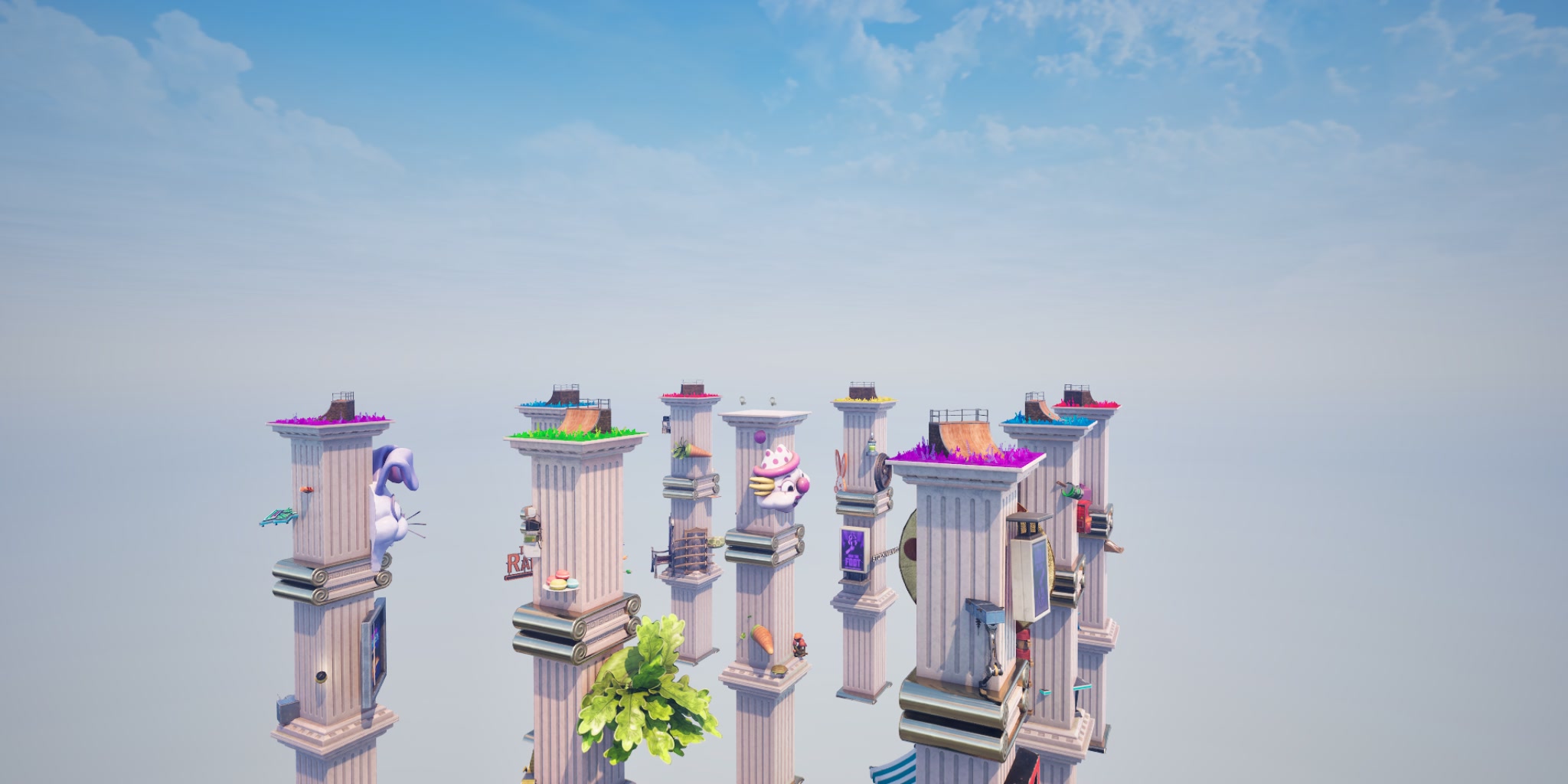 The Pillars ⭐ TMNT 1565-7369-6318 by morebhe - Fortnite Creative Map ...