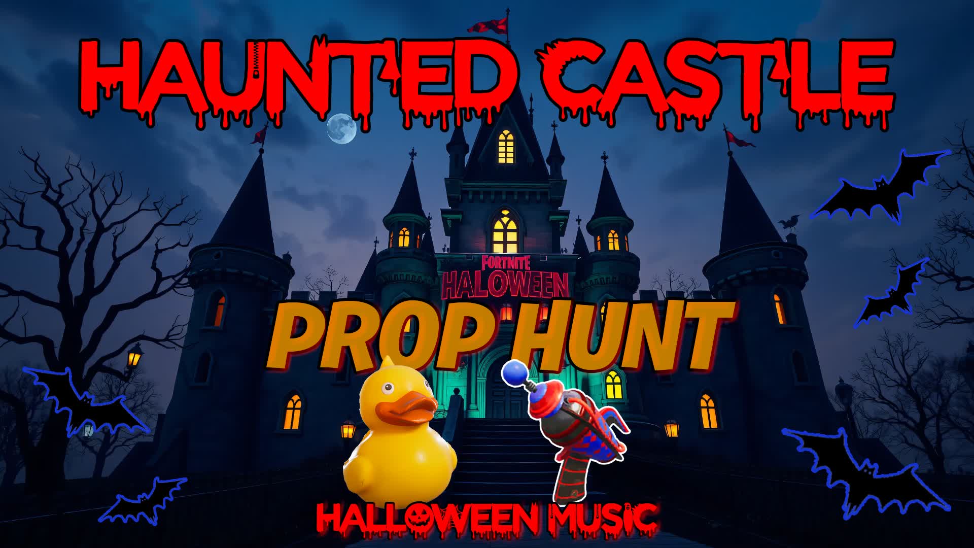 HALLOWEEN HAUNTED CASTLE PROP HUNT 🎃🏰 9059-2453-5446 by itsmaximus ...