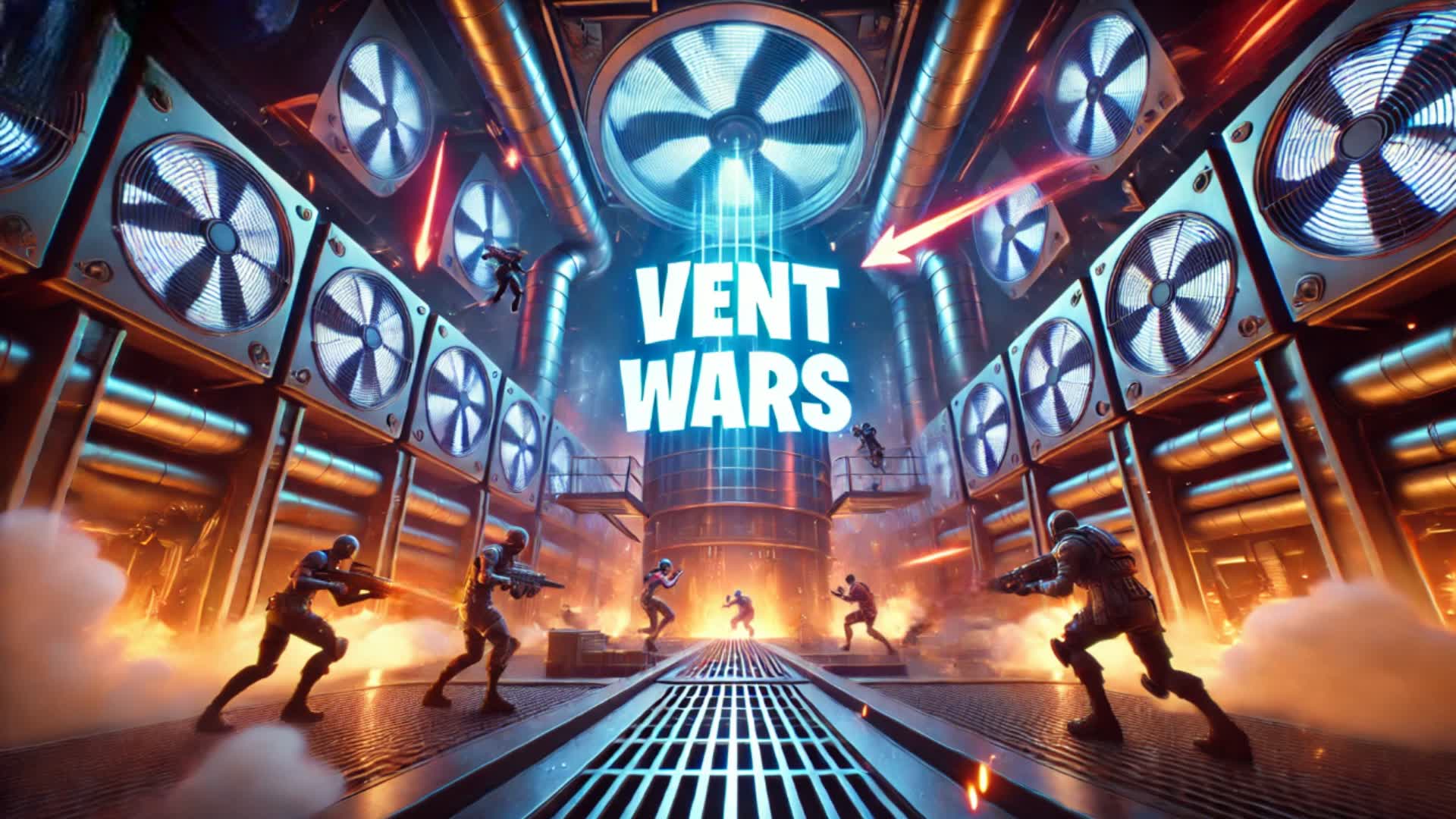 ENDLESS VENT WARS 1459-3673-6380 by minnu - Fortnite Creative Map Code ...