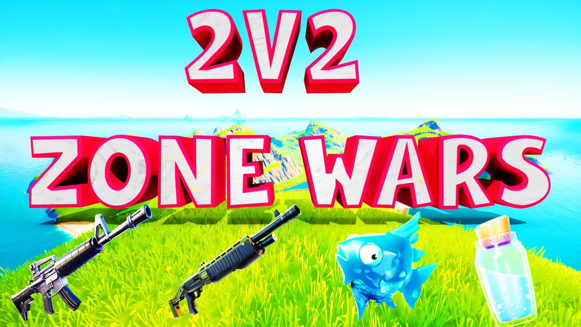 2v2 Zone Wars 0124-0709-9863 by mrkombatant - フォートナイト