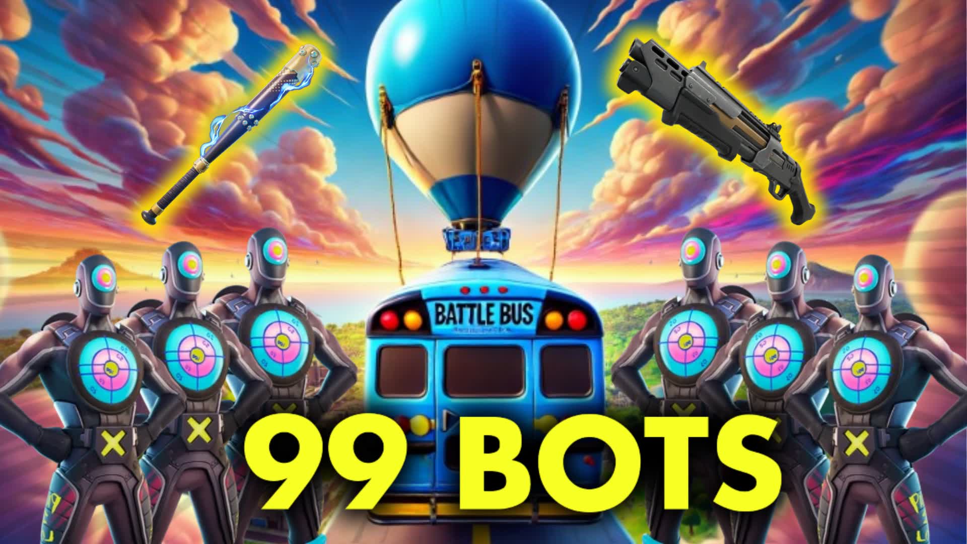 99 BOTS OG BOT ROYALE 🏆 7857-3931-9152 by gomeinator - Fortnite Creative Map Code - Fortnite.GG