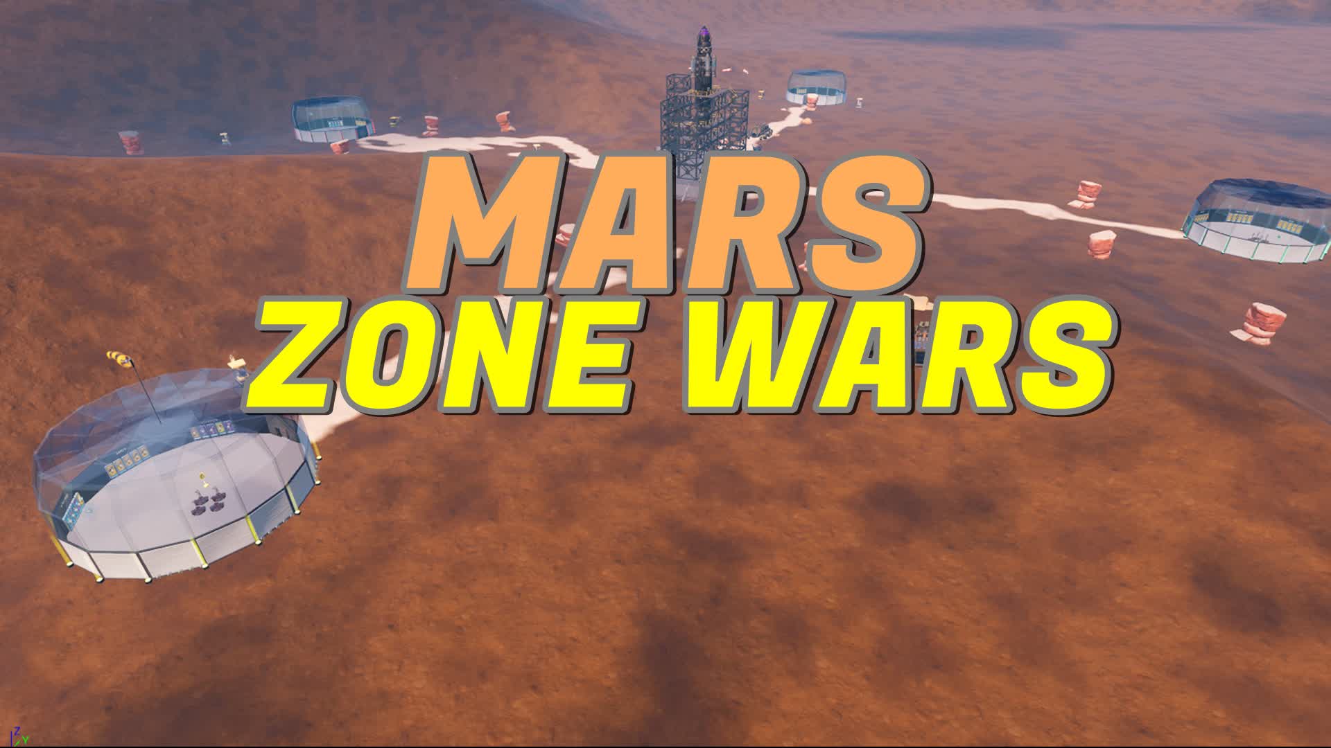 🛸 MARS ZONE WARS 🛸 2017-4356-0050 by W I L L Y K F - Fortnite.GG