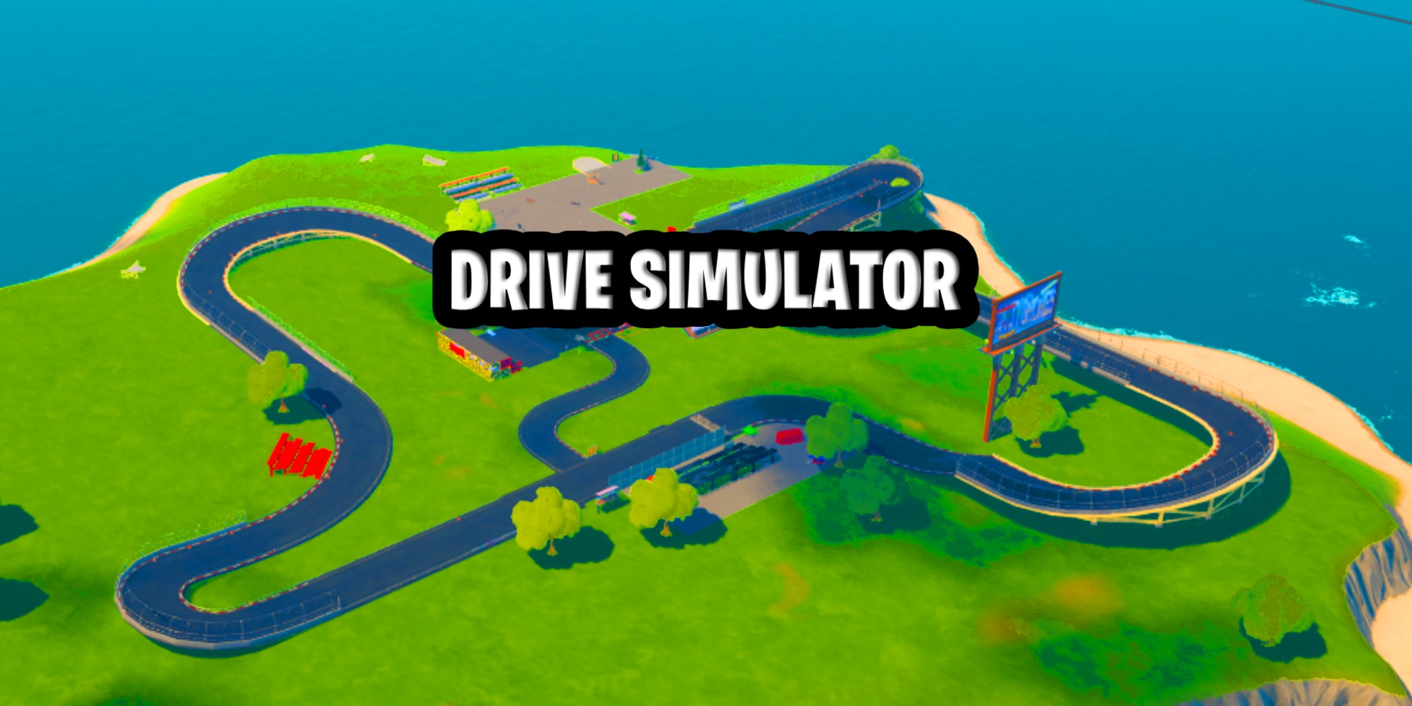 DRIVE SIMULATOR 8299-5971-7775 by jenoxfn - Fortnite Creative Map Code ...
