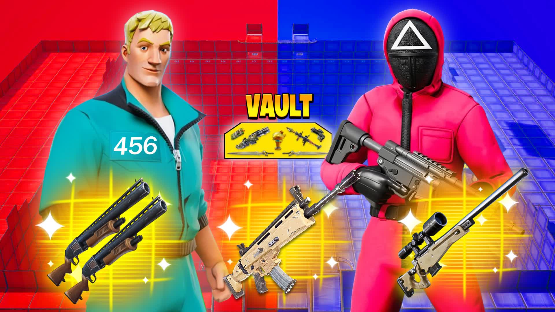 CLASSIC RED VS BLUE 🔴🔵 3623-3298-3083 by chelofn2 - Fortnite Creative ...