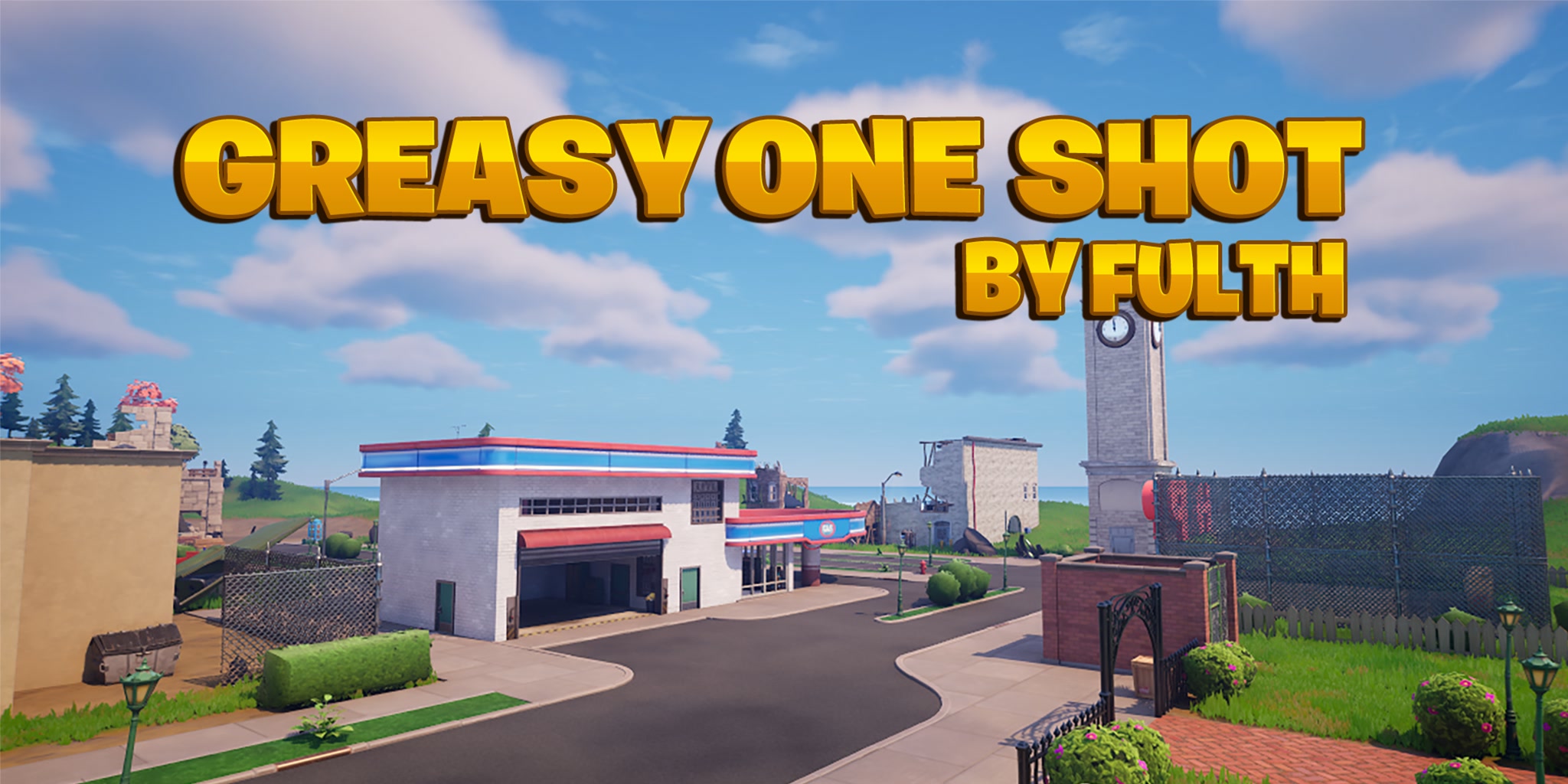 ONE SHOT GREASY GUN GAME! 1568-6876-9471 by fulth - Fortnite Creative Map Code - Fortnite.GG