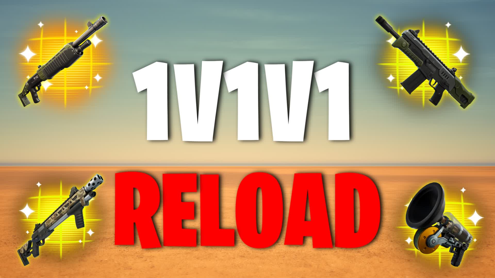 Desert 1V1V1 Reload FFA 3269-7421-7869 by bcarank - Fortnite Creative ...