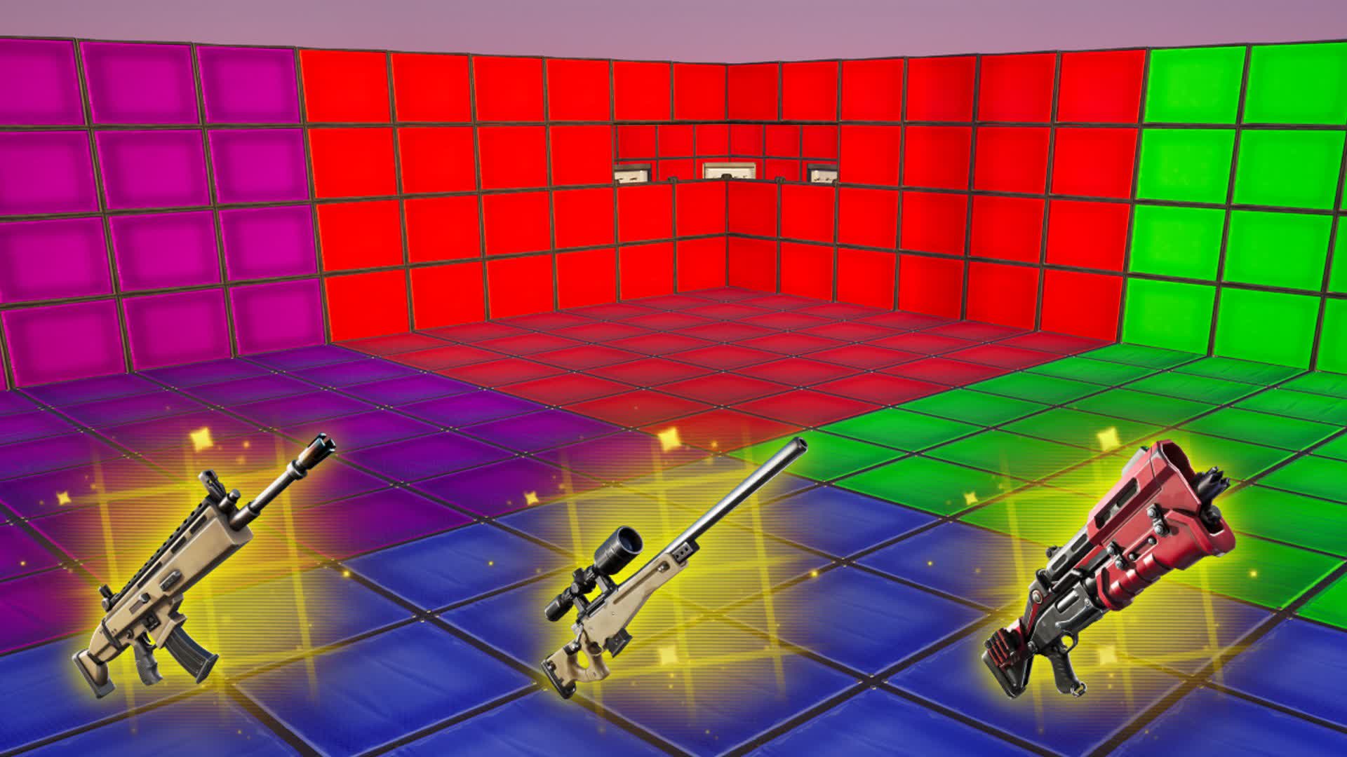 OG RED VS BLUE VS PURPLE VS GREEN 8053-3668-1537 by ccnils - Fortnite Creative Map Code ...