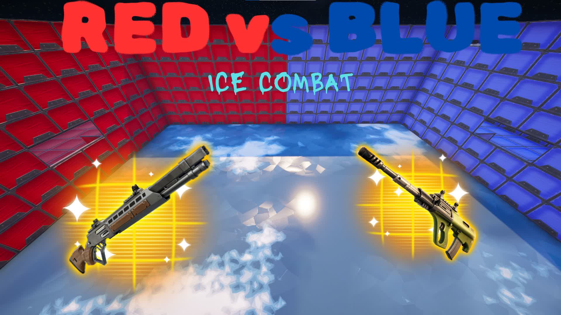ICE COMBAT 🔴RED vs BLUE🔵 8222-3837-8413 par tatasigma - Fortnite