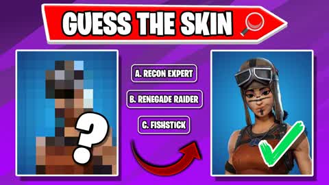 GUESS THE SKIN 🔎 2553-0133-3725 by maxao - Fortnite Creative Map Code ...
