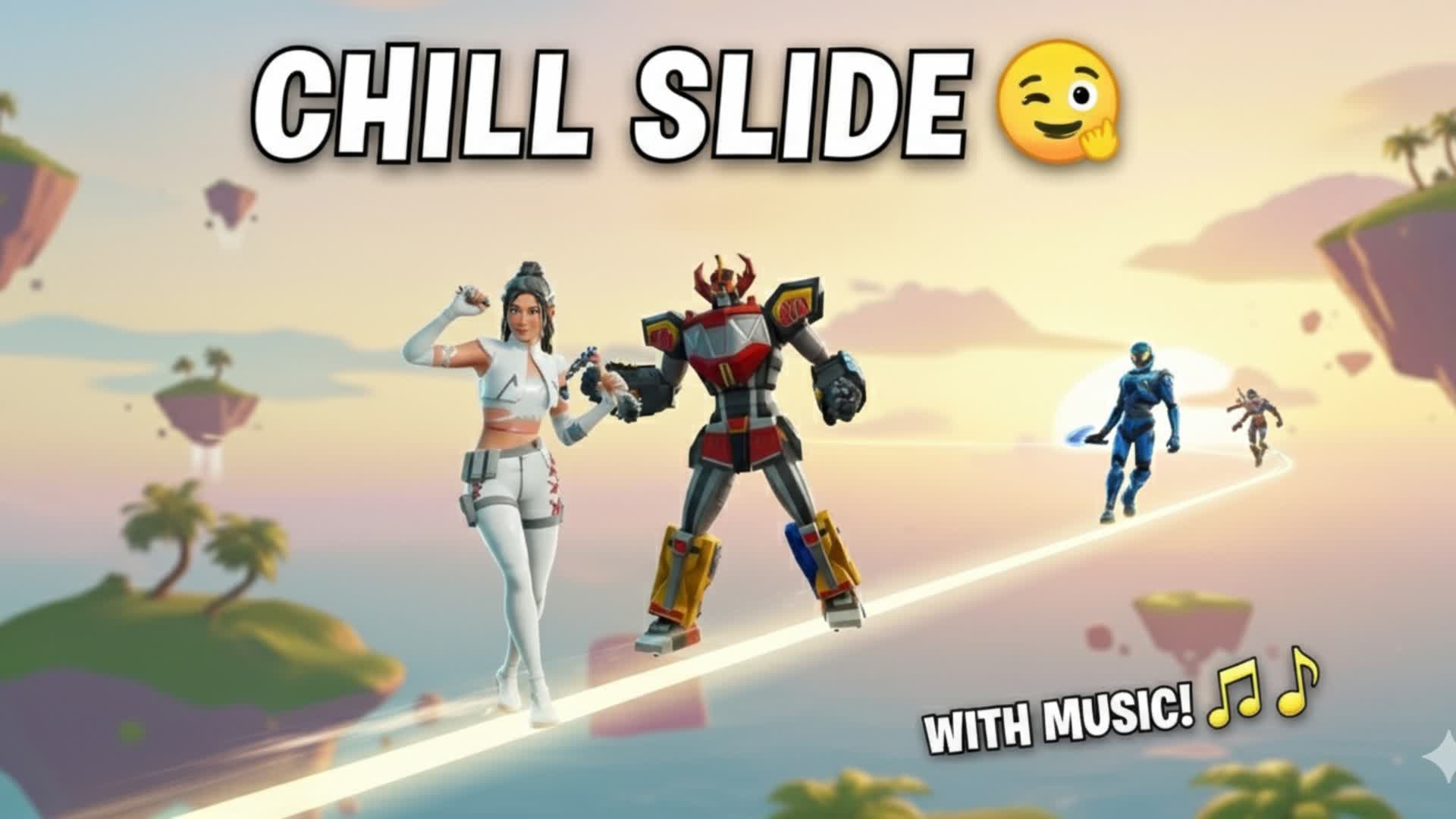 THE SLIDE WITH MUSIC 🚀 1304-3423-7713 by haksi - Fortnite Creative Map ...