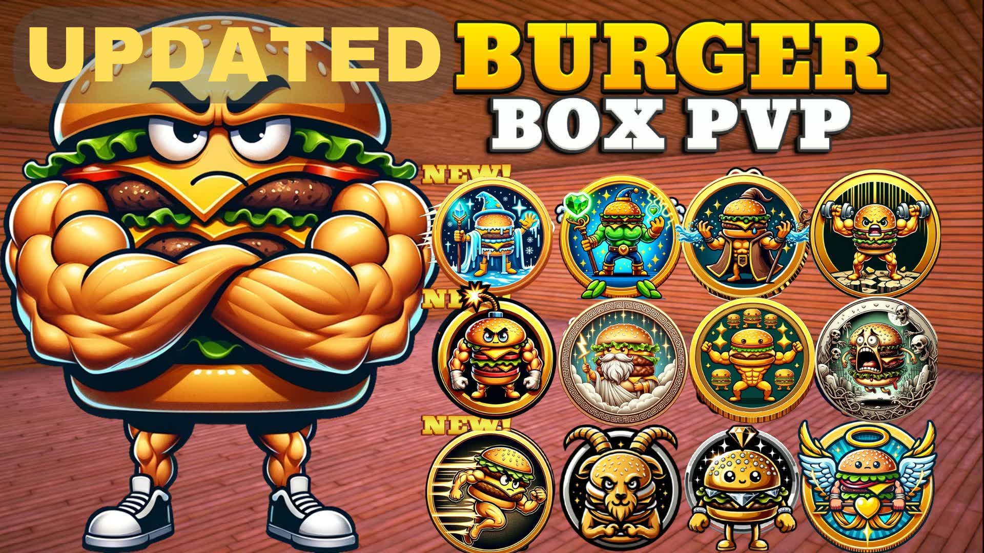 🍔BURGER BOX PVP📦 0787-0060-6250 by kianfc - Fortnite Creative Map Code ...