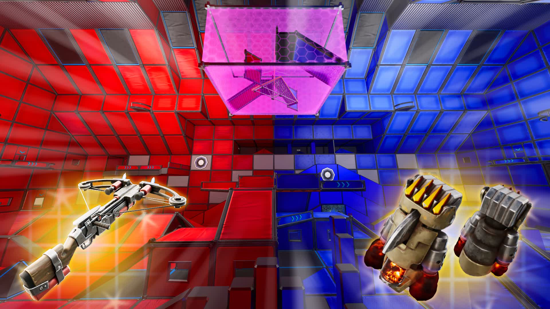 The Cage 🔴 Red vs Blue 🔵 1v1 9035-4266-2904 by zeroshotbob - Fortnite ...