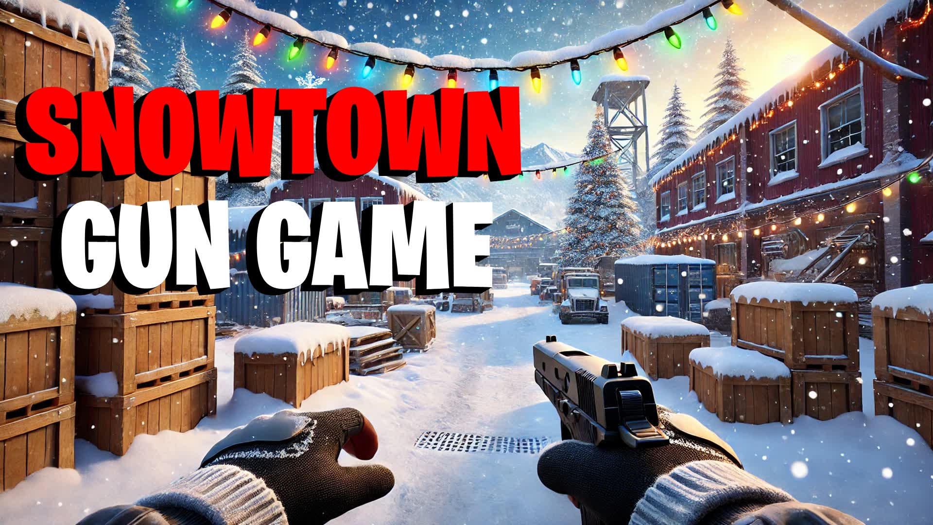 Snowtown ️ Gun game 🔫 First person 6810-0519-1529 von jopen – Fortnite