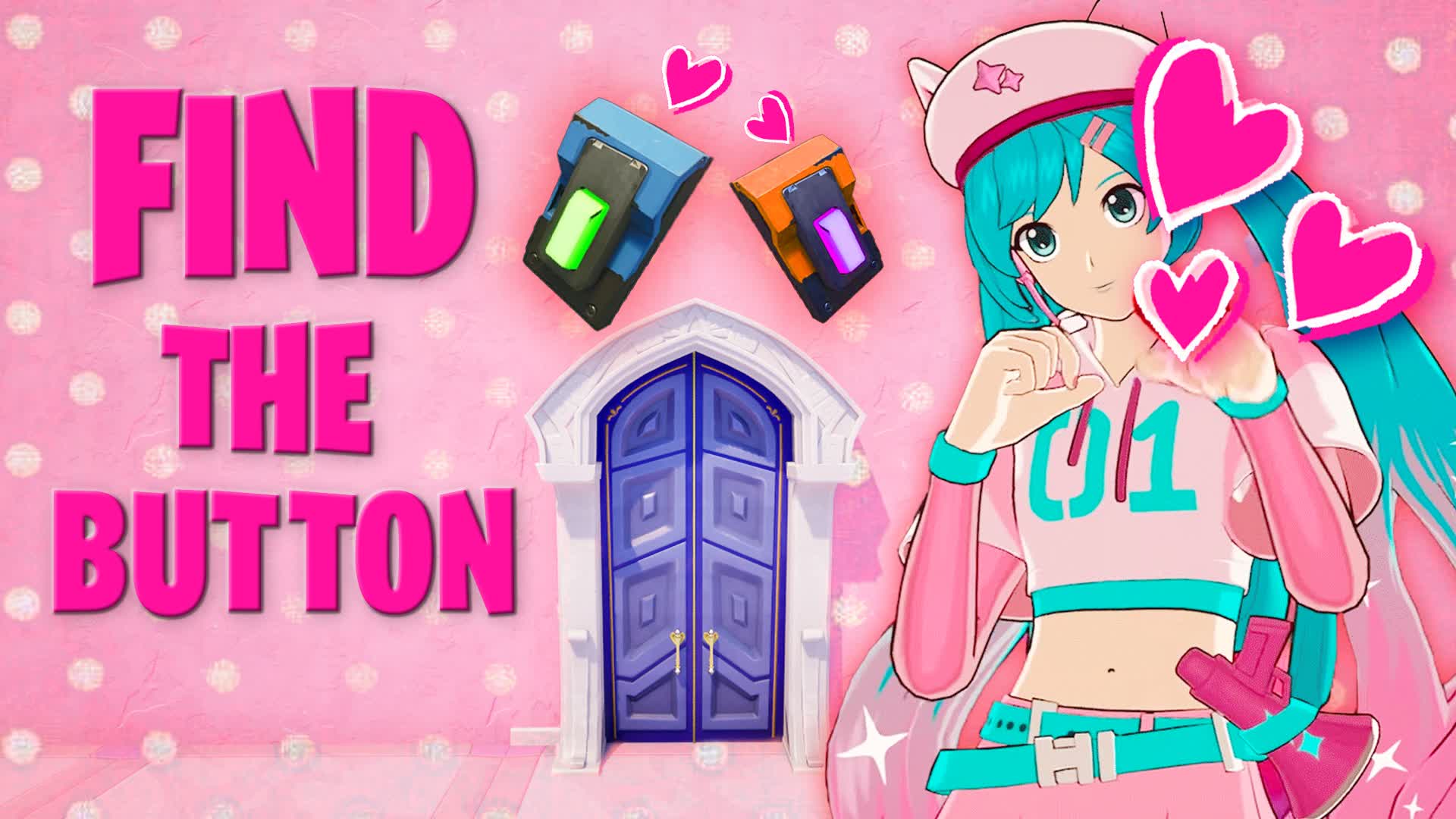 FIND THE BUTTON ESCAPE 1811-0098-1658 by magical-cat - Fortnite ...