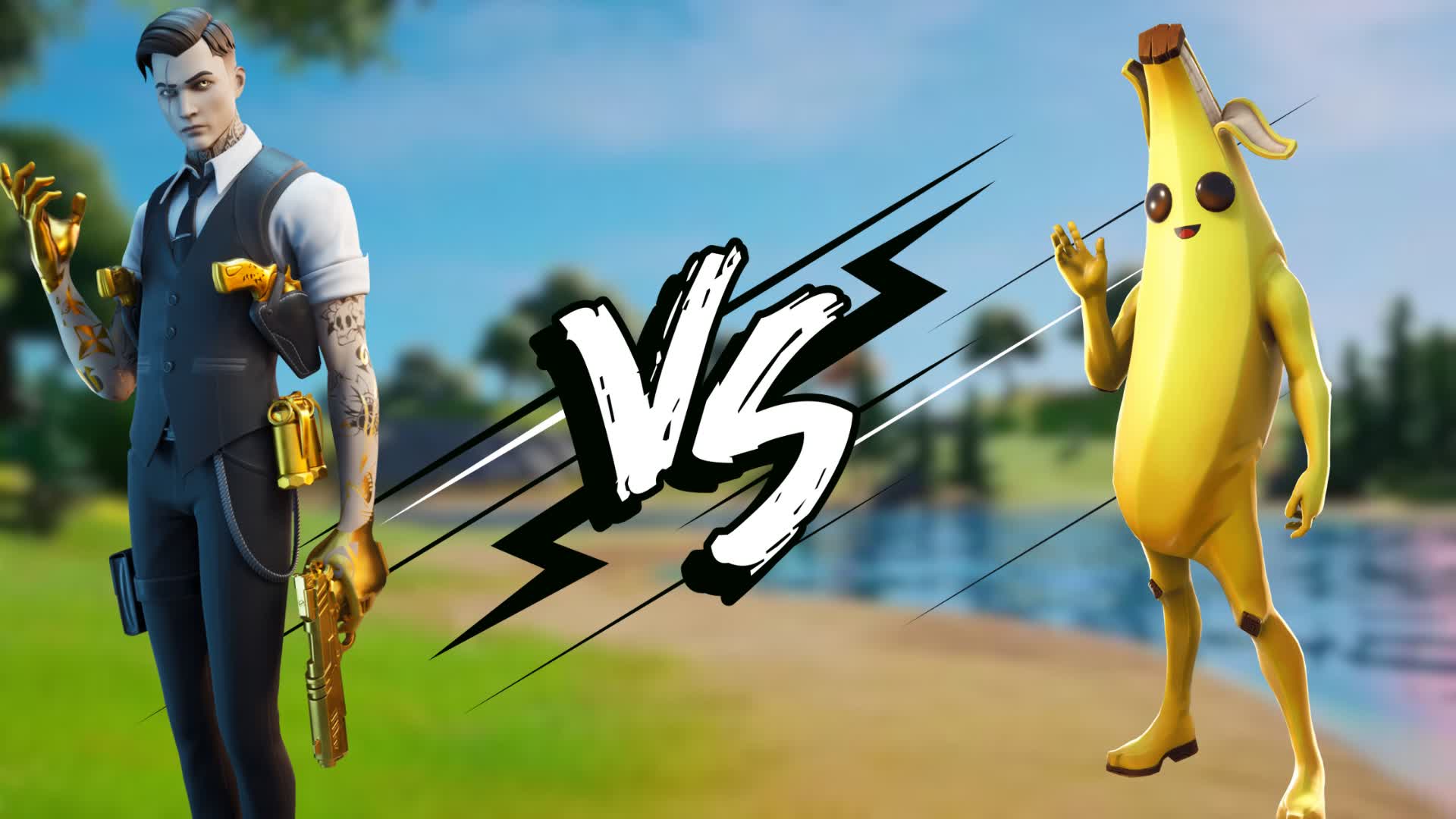 Peely VS Midas by V3nganza 3105-0606-1516 by v3n - Fortnite Creative ...