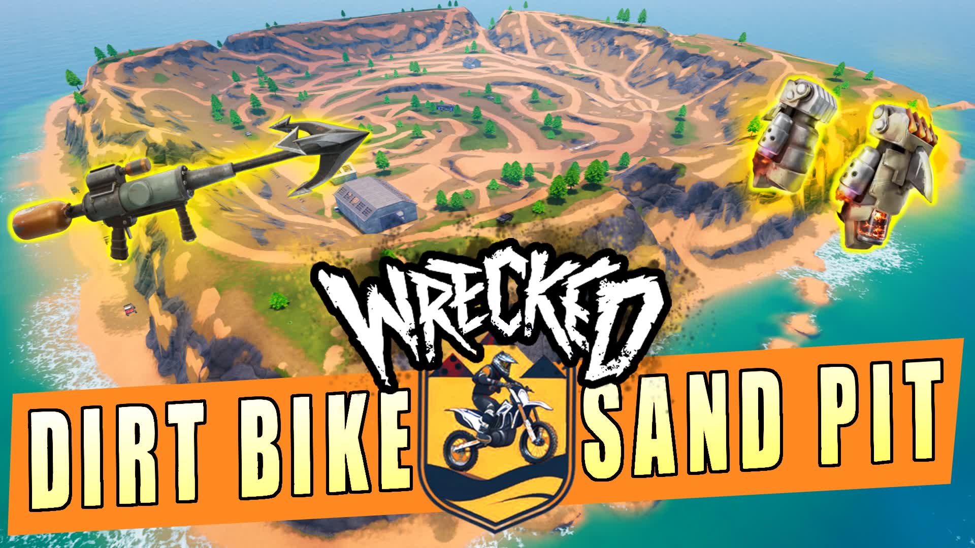 Wrecked Dirtbike Sand Pit Offroad Island 5265-5092-2859 by shawk ...
