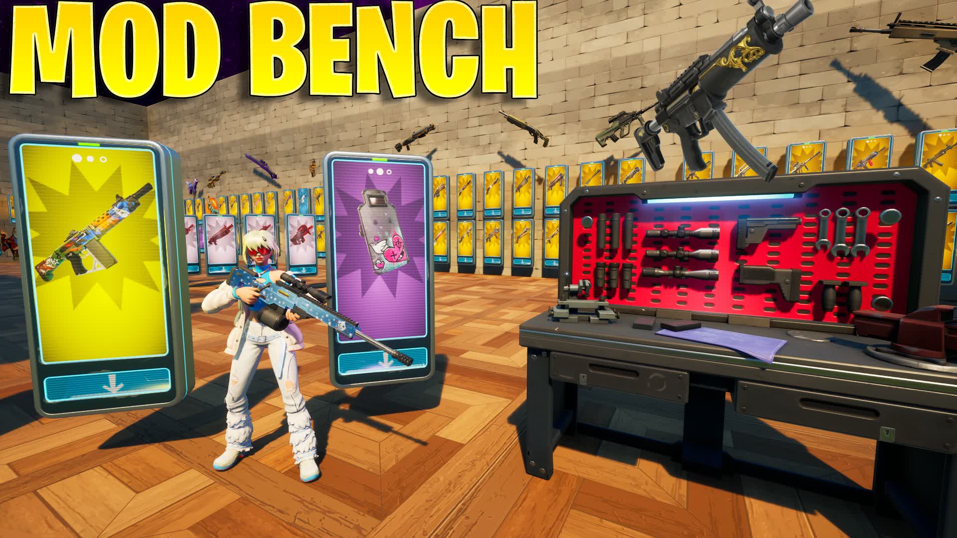 💥*MOD BENCH* The Pit - FFA 3924-7057-2681 by pablomegagatoyt - Fortnite ...