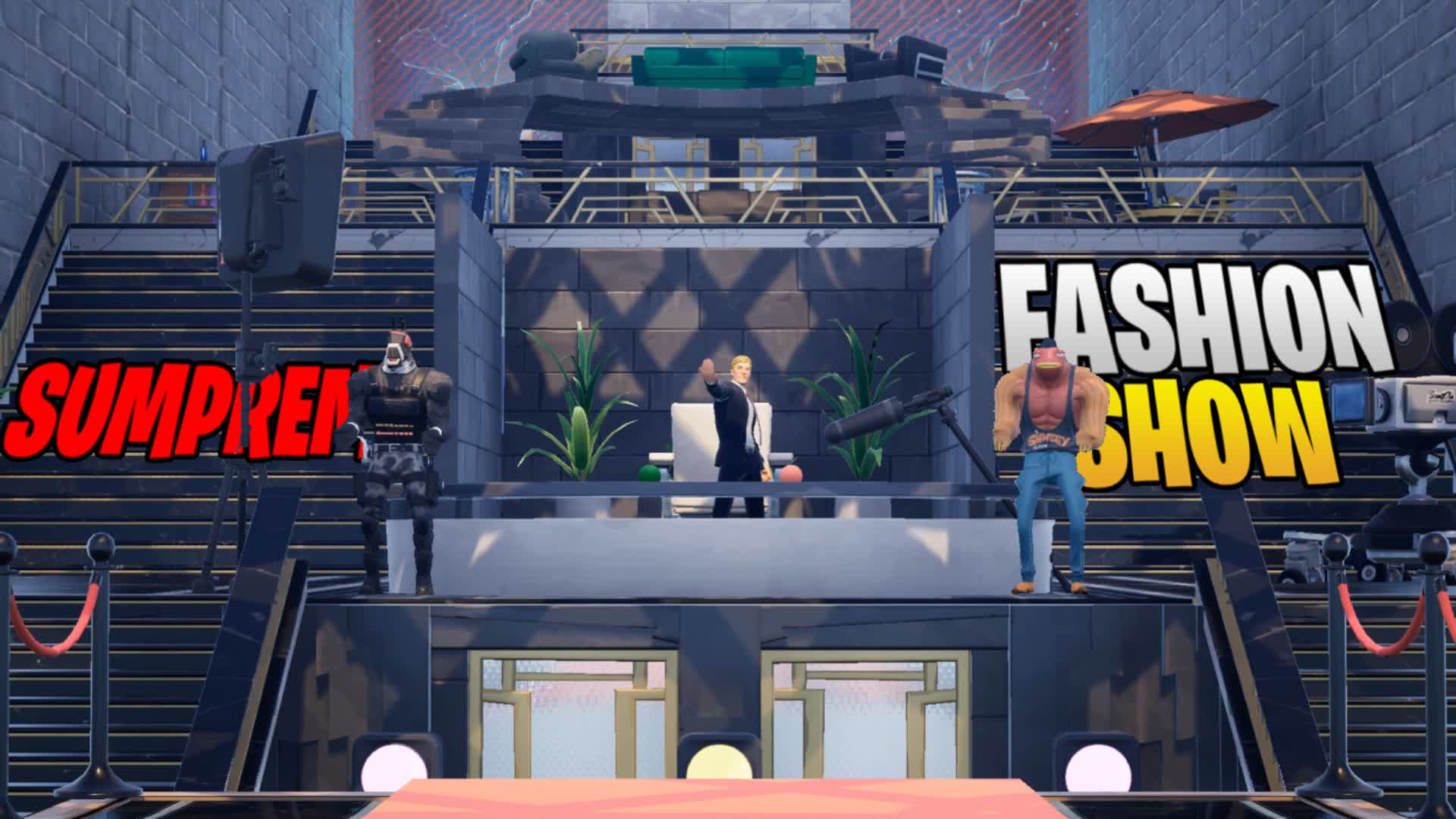 🎭SUPREME 50 PLAYERS FASHION SHOW 3416-9216-8612 by anxx - Fortnite