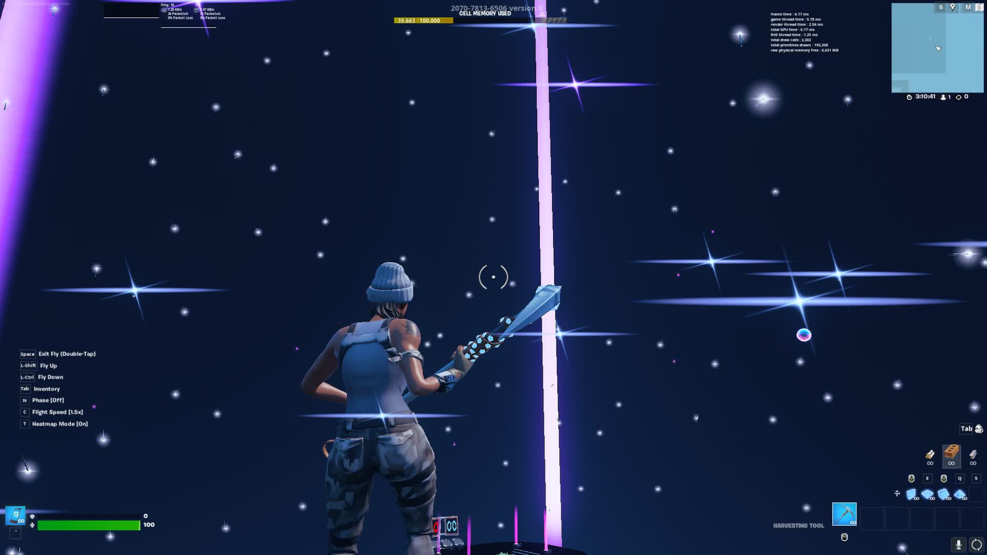 Pows 1v1 Space Arena & Edit Course 2070-7813-6506 by bhpow - Fortnite Creative Map Code ...