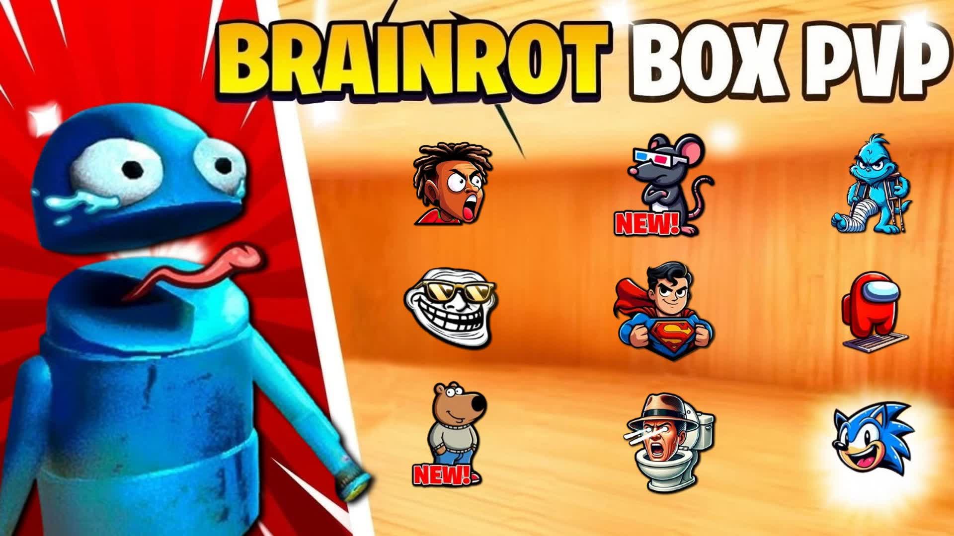 🧠 Brainrot Boxfights 📦 4498-2771-9948, de fanemaps - Fortnite