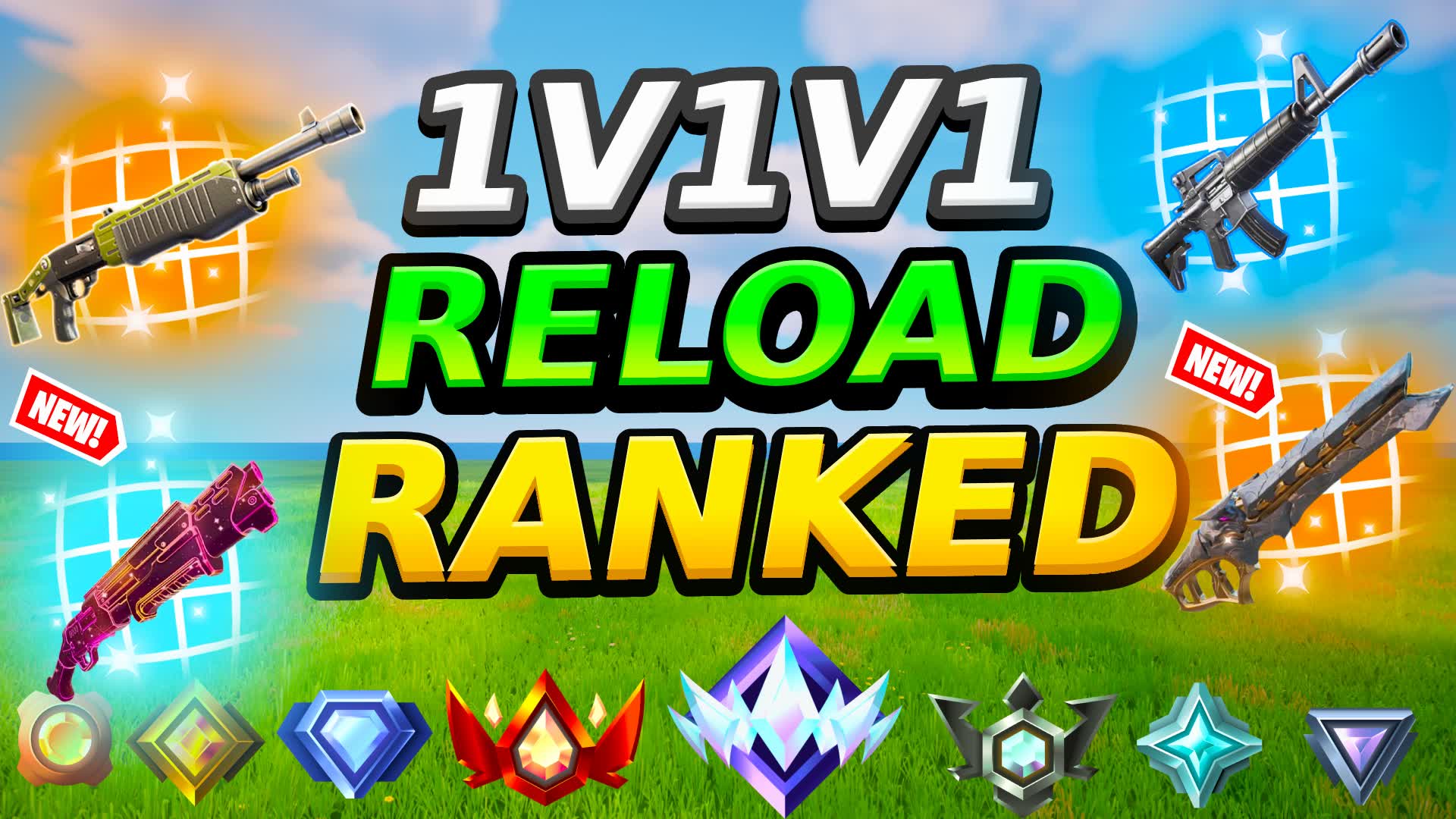 1V1V1 RELOAD RANKED FFA 🏆 9444-6862-4920 by neexx - Fortnite Creative Map Code - Fortnite.GG