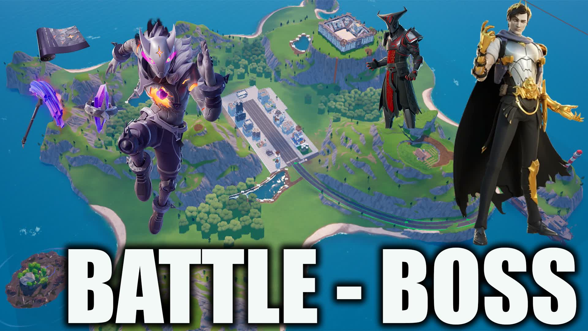 BATTLE BOSS ISLAND 5022-5983-0935 by belaid06 - Fortnite Creative Map ...