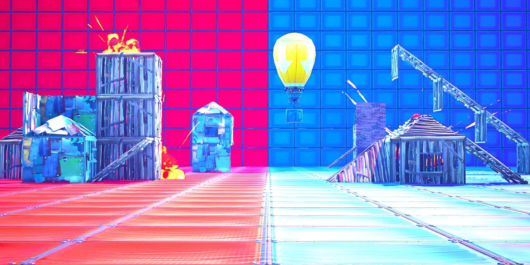 INSANE - TMNT - RED VS BLUE🔴🔵 7154-1476-7612 by iliko - Fortnite ...