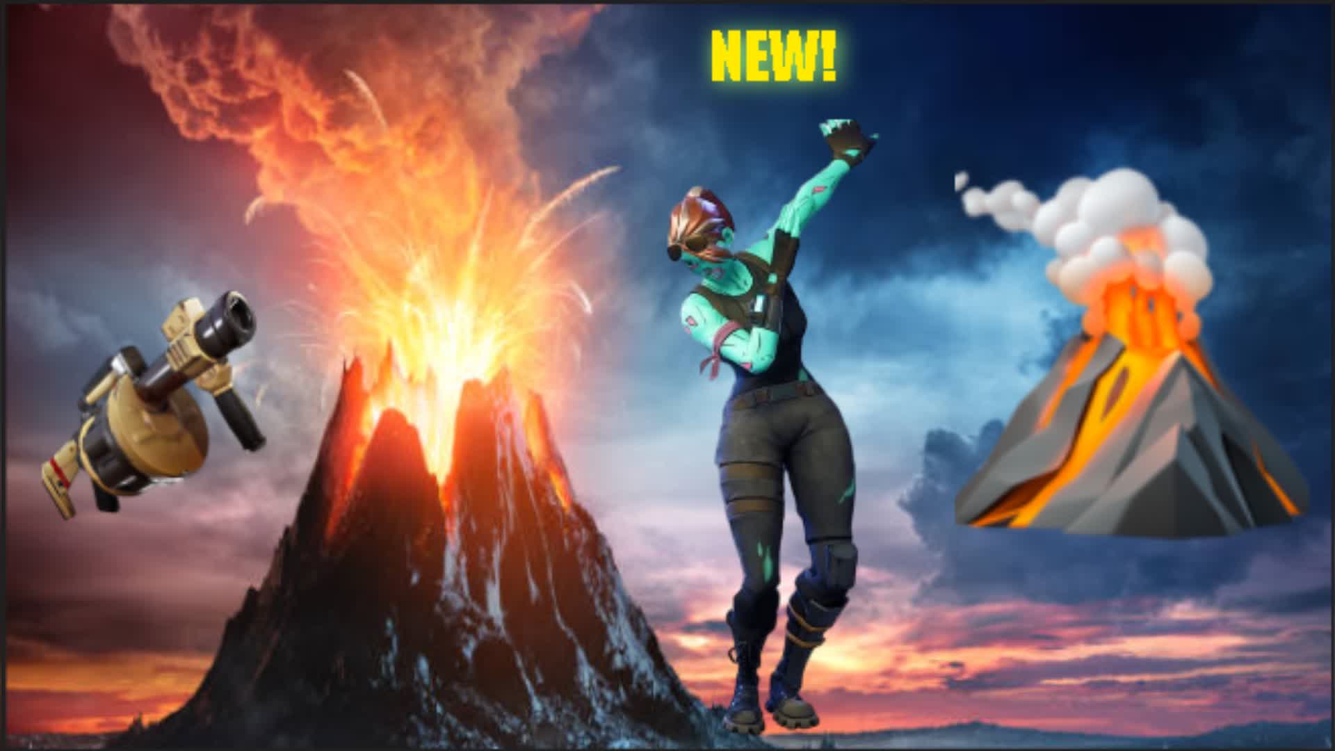 Volcanic Free For All🌋 7358-8439-0939 by Twitch vlexelv - Fortnite.GG