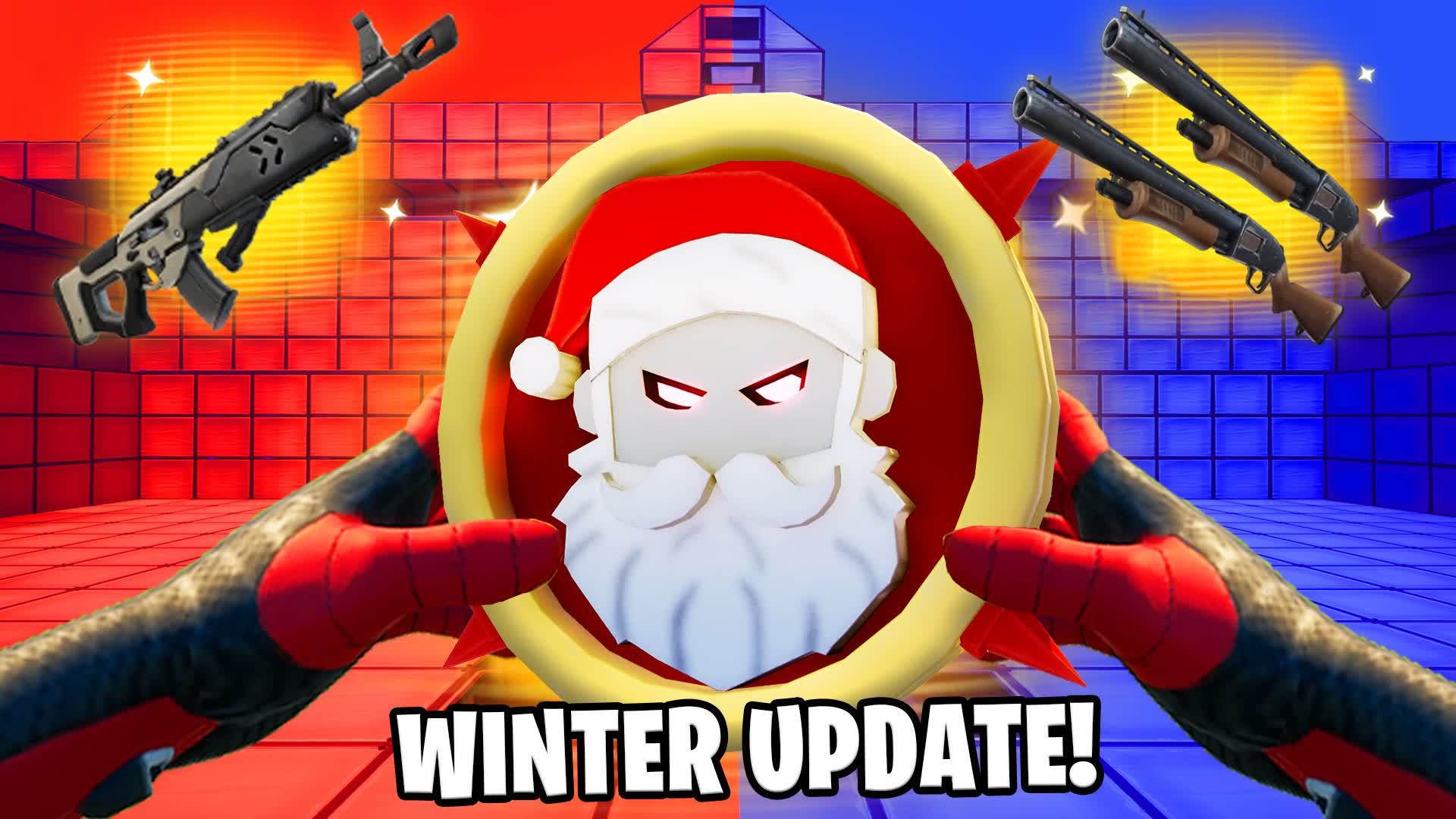 CUSTOM HERO MEDALLIONS RED VS BLUE 6709-8964-5510 by soboi - Fortnite ...