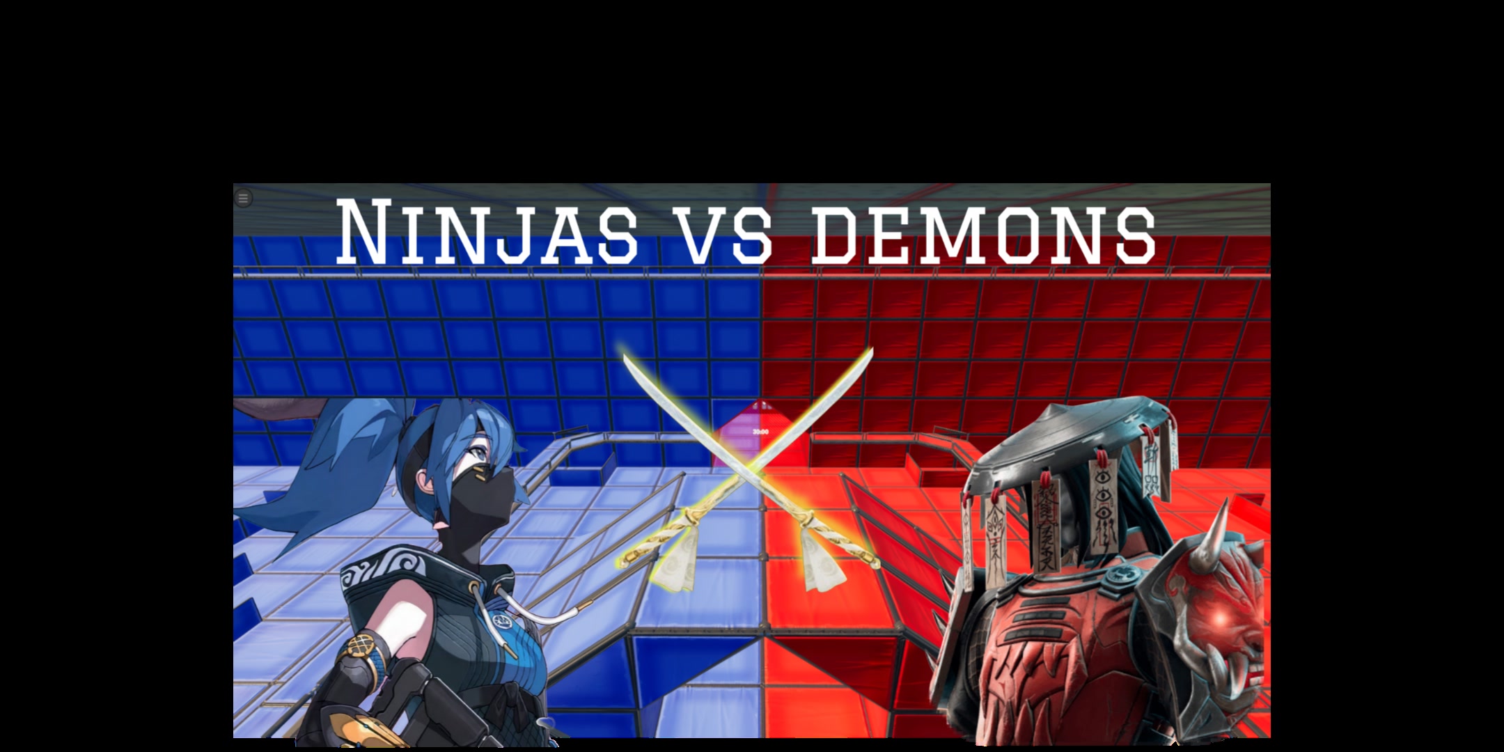 Ninjas vs Demons Red vs Blue 5854-8878-6040 by bouzgi - Fortnite Creative Map Code - Fortnite.GG