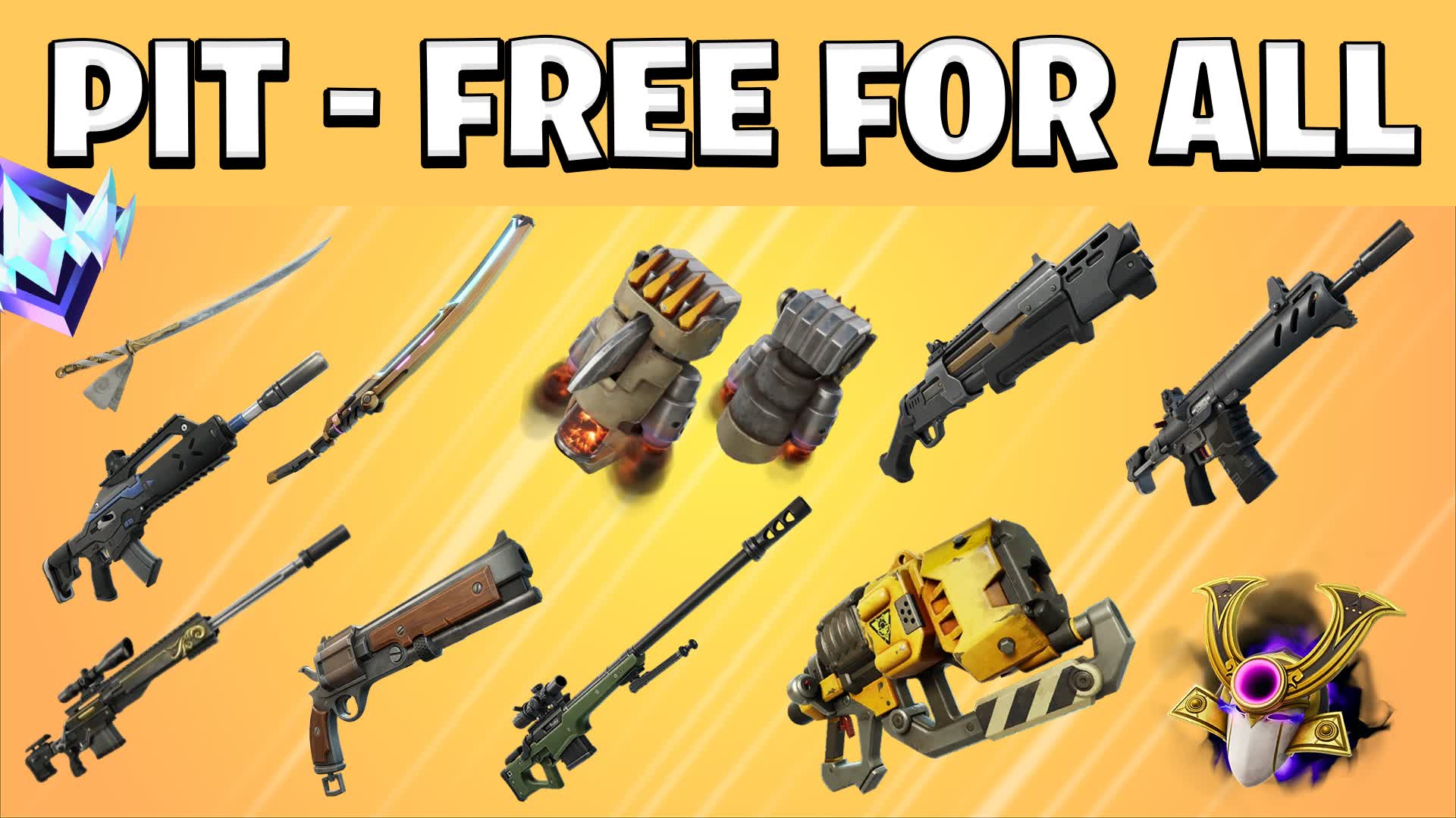 ALL WEPON - PIT RANKED 5676-1471-8839 by ribaa - Fortnite Creative Map ...