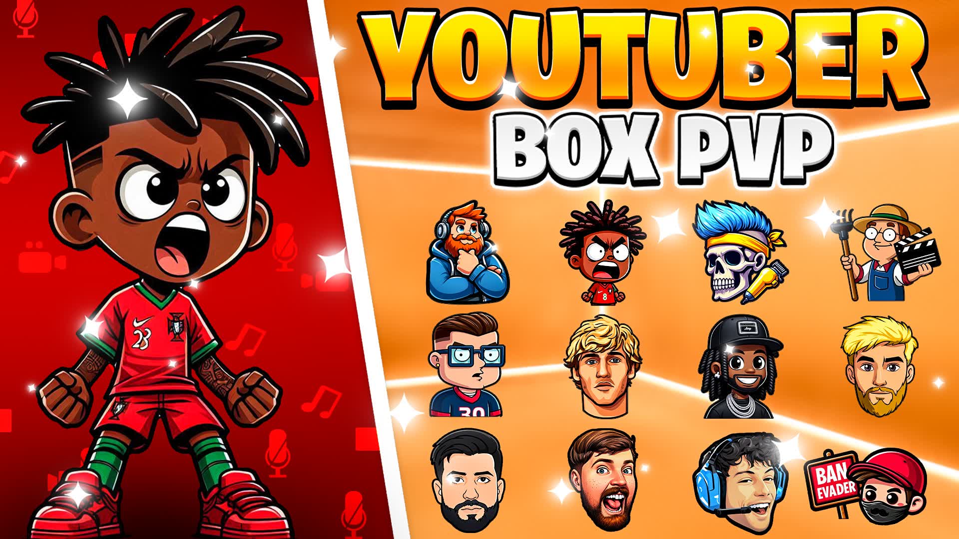 YOUTUBER BOX PVP 📦 0523-2749-4418 by chelofn - Fortnite Creative Map ...