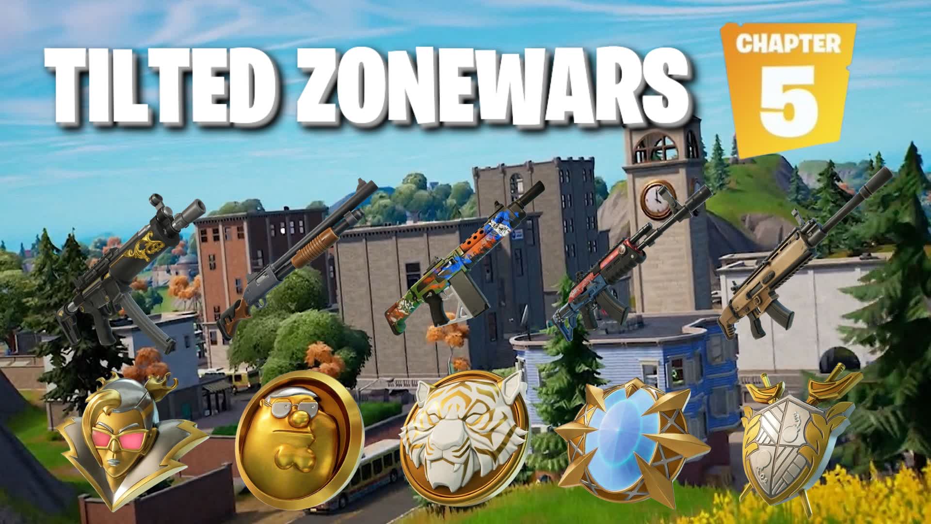 CHAPTER 5 WEAPONS TILTED ZONEWARS🔥 0975-9921-2121 by zonitic - Fortnite ...