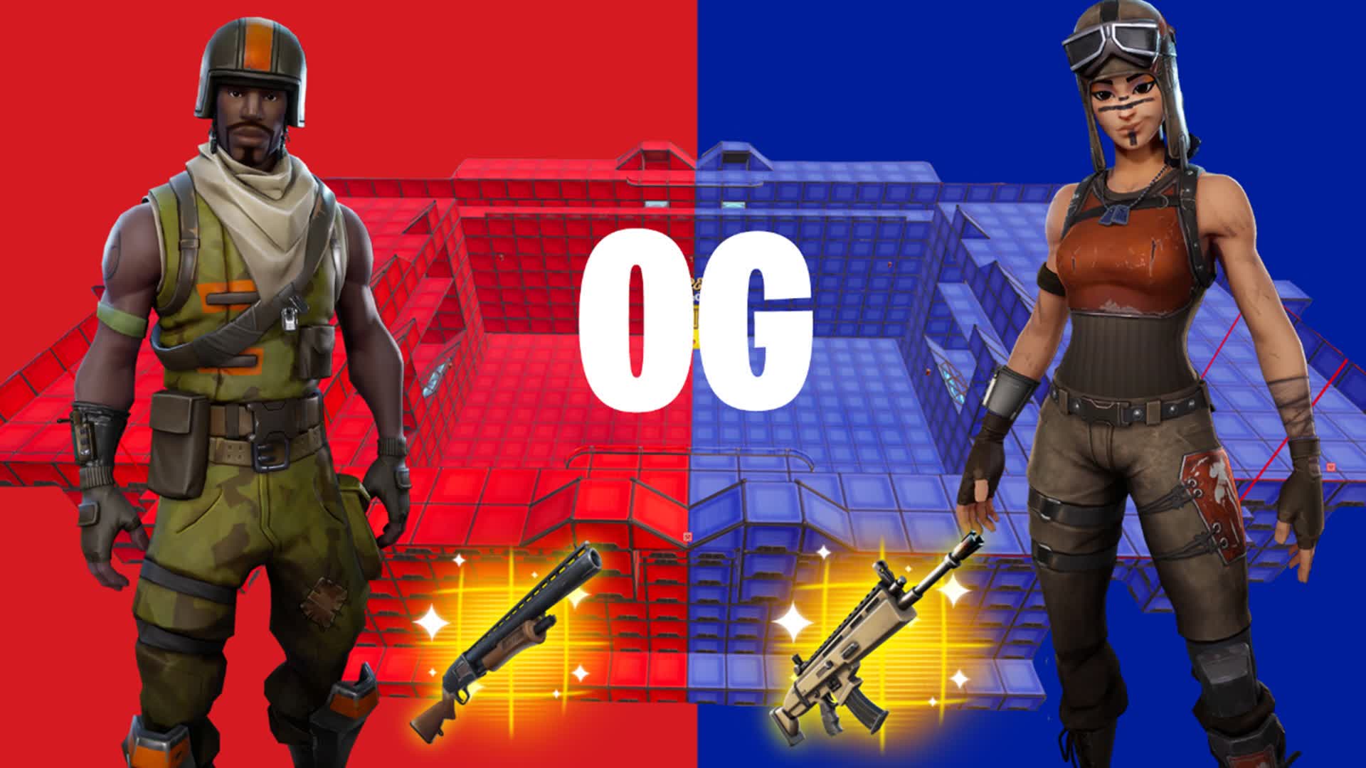 OG🔴RED VS BLUE🔵 0610-7540-2367 by mandarine.fn - Fortnite Creative Map ...