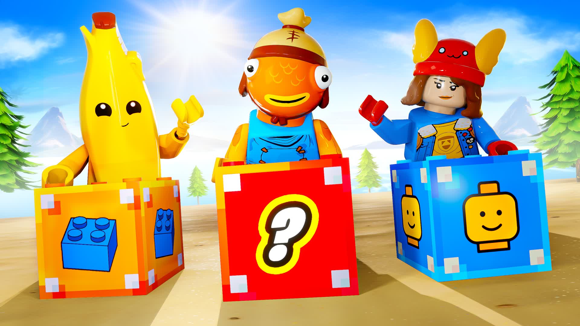 LUCKY BRICKS 🍀 5211-9885-7789 by practicemaps - Fortnite Creative Map ...