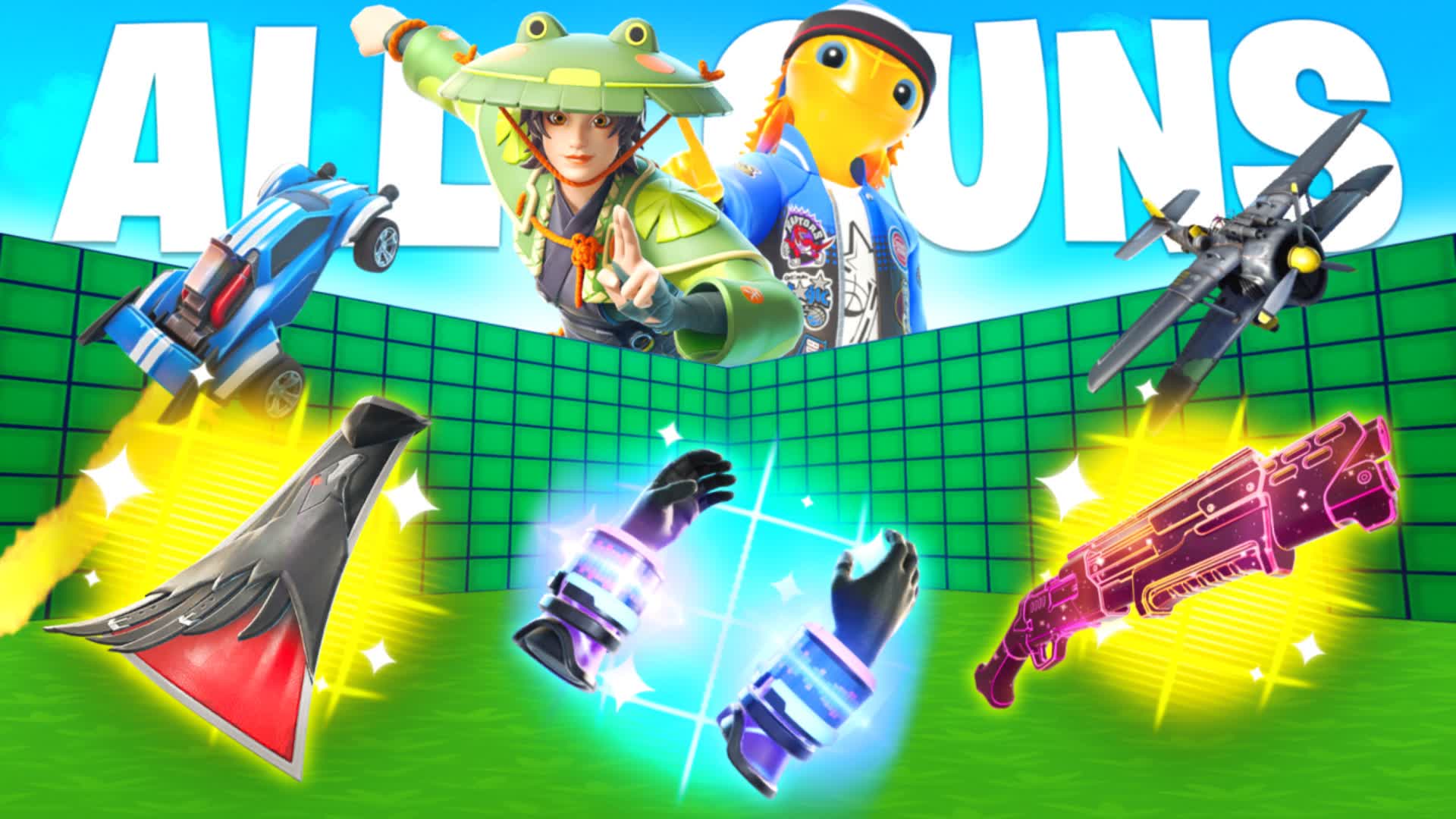 AMAZING 1V1 WITH EVERY GUNS & VEHICLES 6474-9677-8968 by syzyf ...