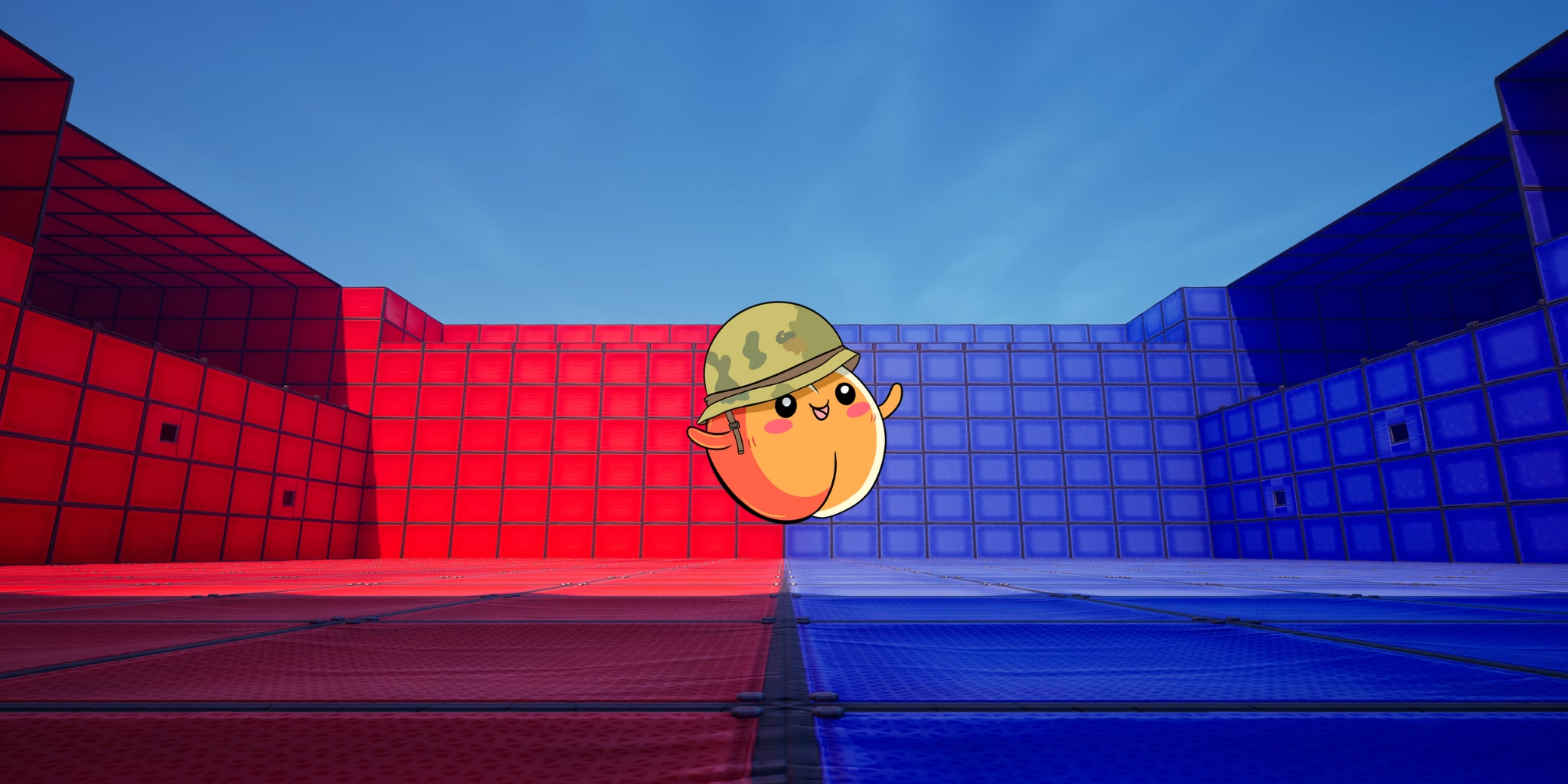 SUPER MAMMOTH RED Vs BLUE HEADSHOT ONLY 7682-5173-3881 by peachy_fnc ...