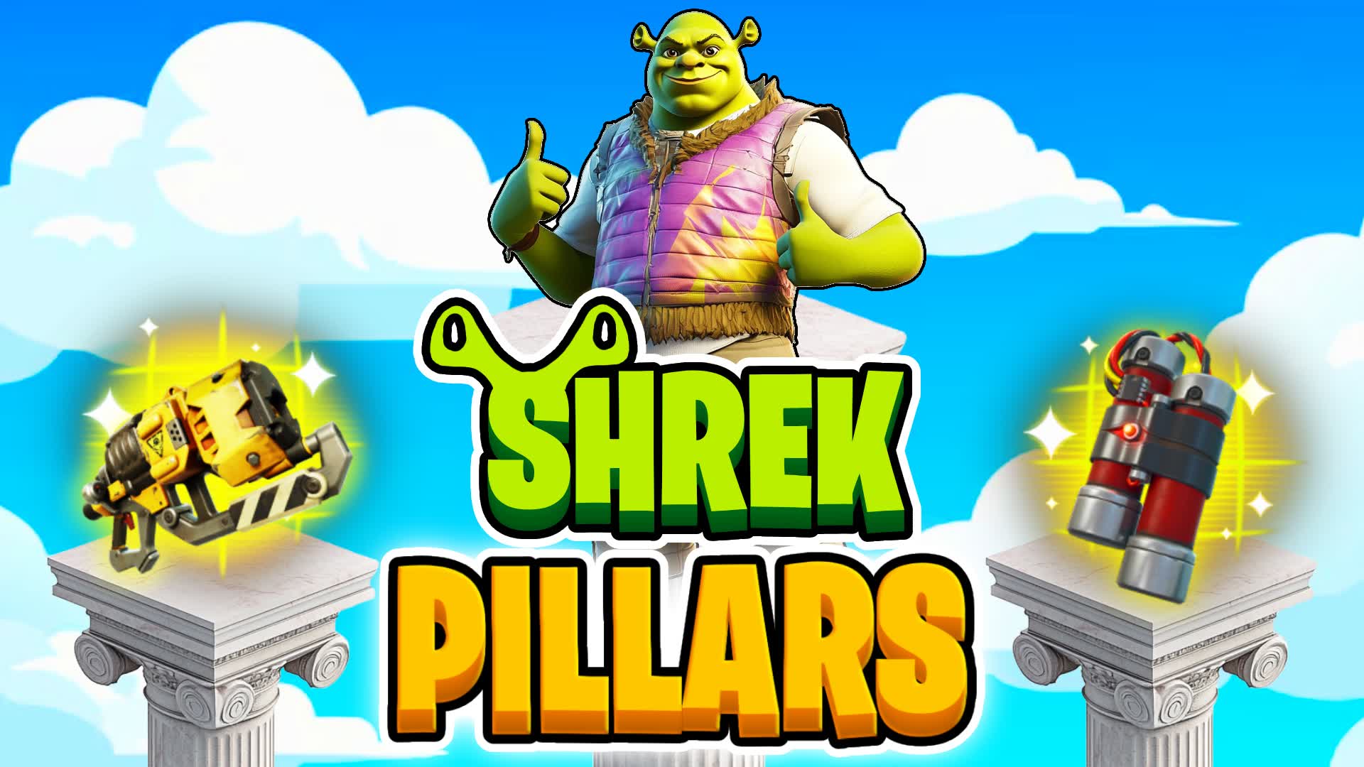 SHREK PILLARS! 🐸 4749-6747-0339 by hardede - Fortnite Creative Map Code ...