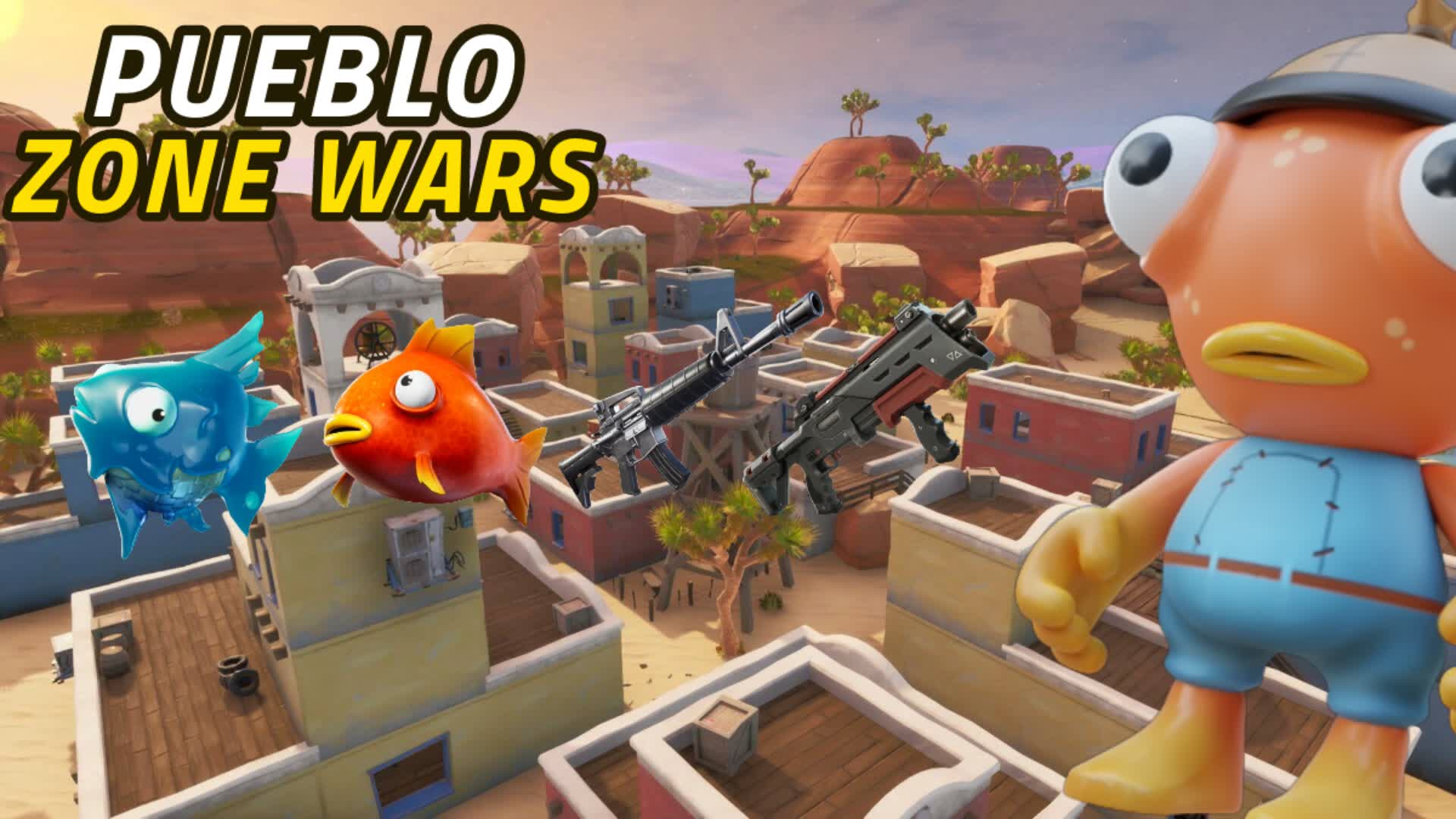 🌀Pueblo Zone Wars🏆 5152-1557-8670 by lazzqi - Fortnite Creative Map ...