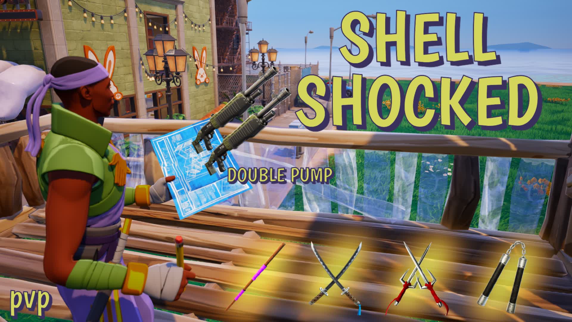 Shell Shocked 7940-5027-6417 by shaggypotato - Fortnite Creative Map ...