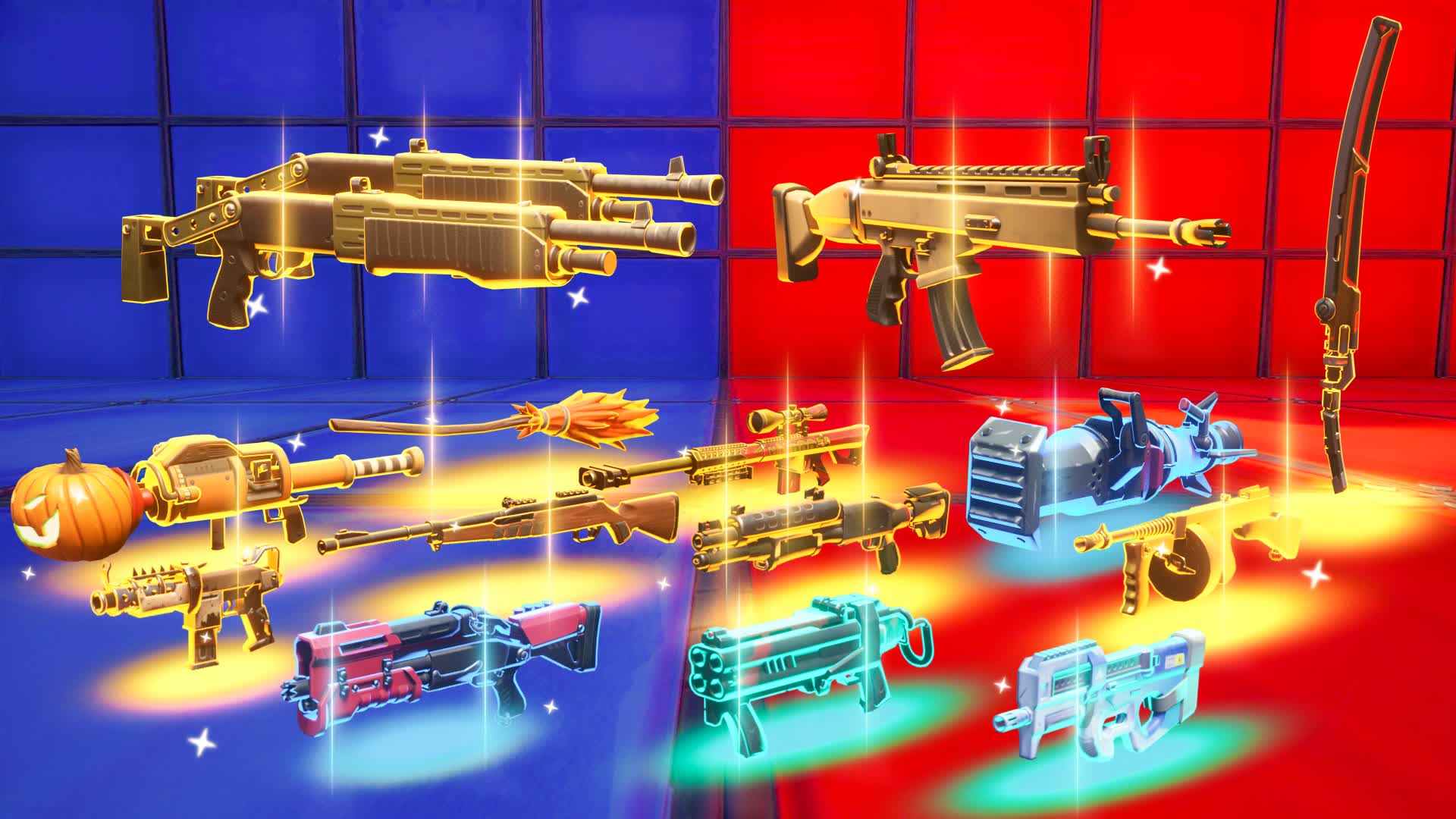 ⭐MYTHIC RED VS BLUE🔴🔵 2279-9757-1162 by ryanp - Fortnite Creative Map ...