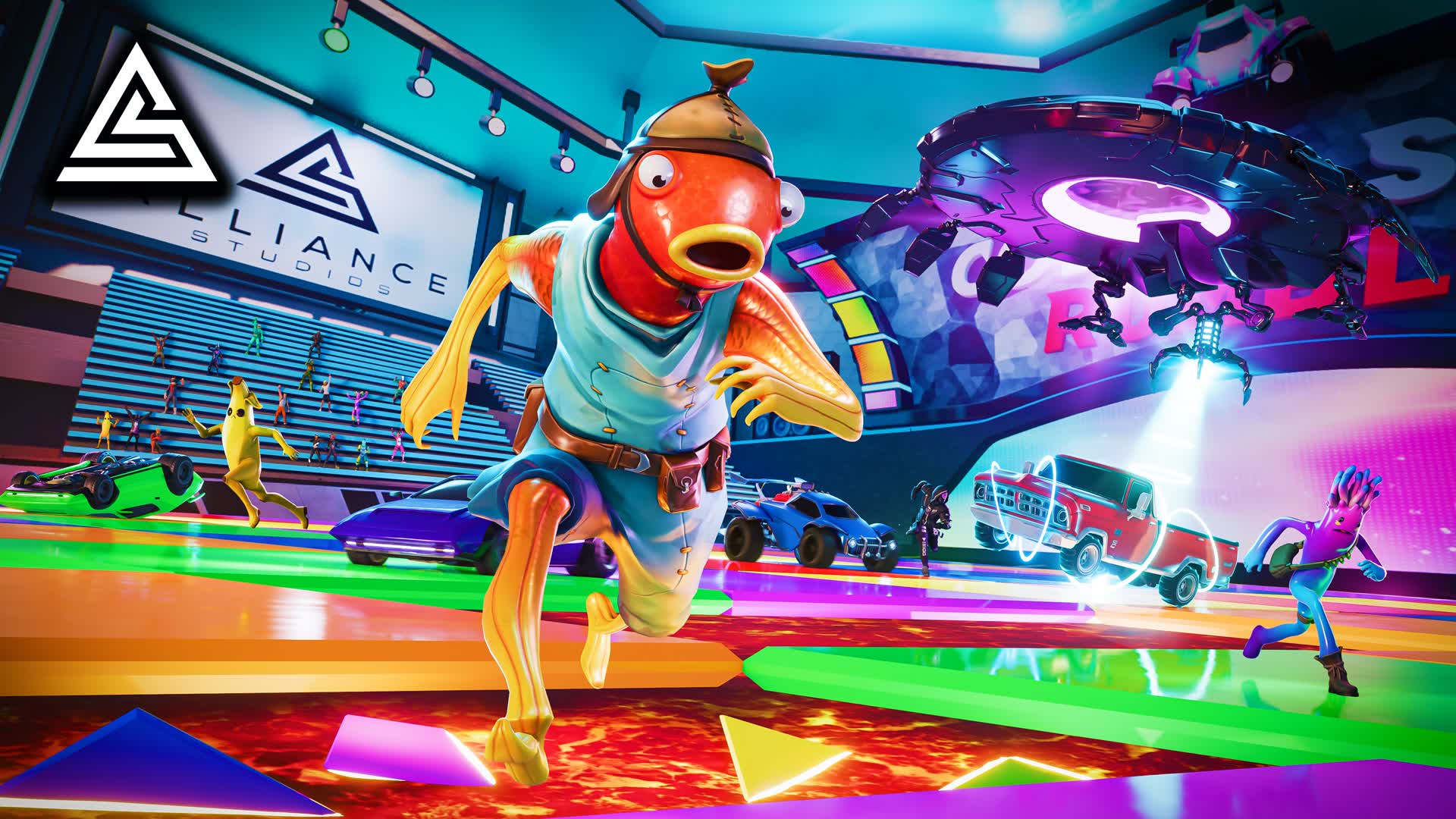 COLOR SWITCH RUMBLE 🚘🔴 3680-3284-1418 by alliance - Fortnite Creative Map Code - Fortnite.GG